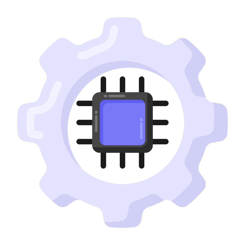 Microprocessor Chip Management 2957918 Vector Art at Vecteezy