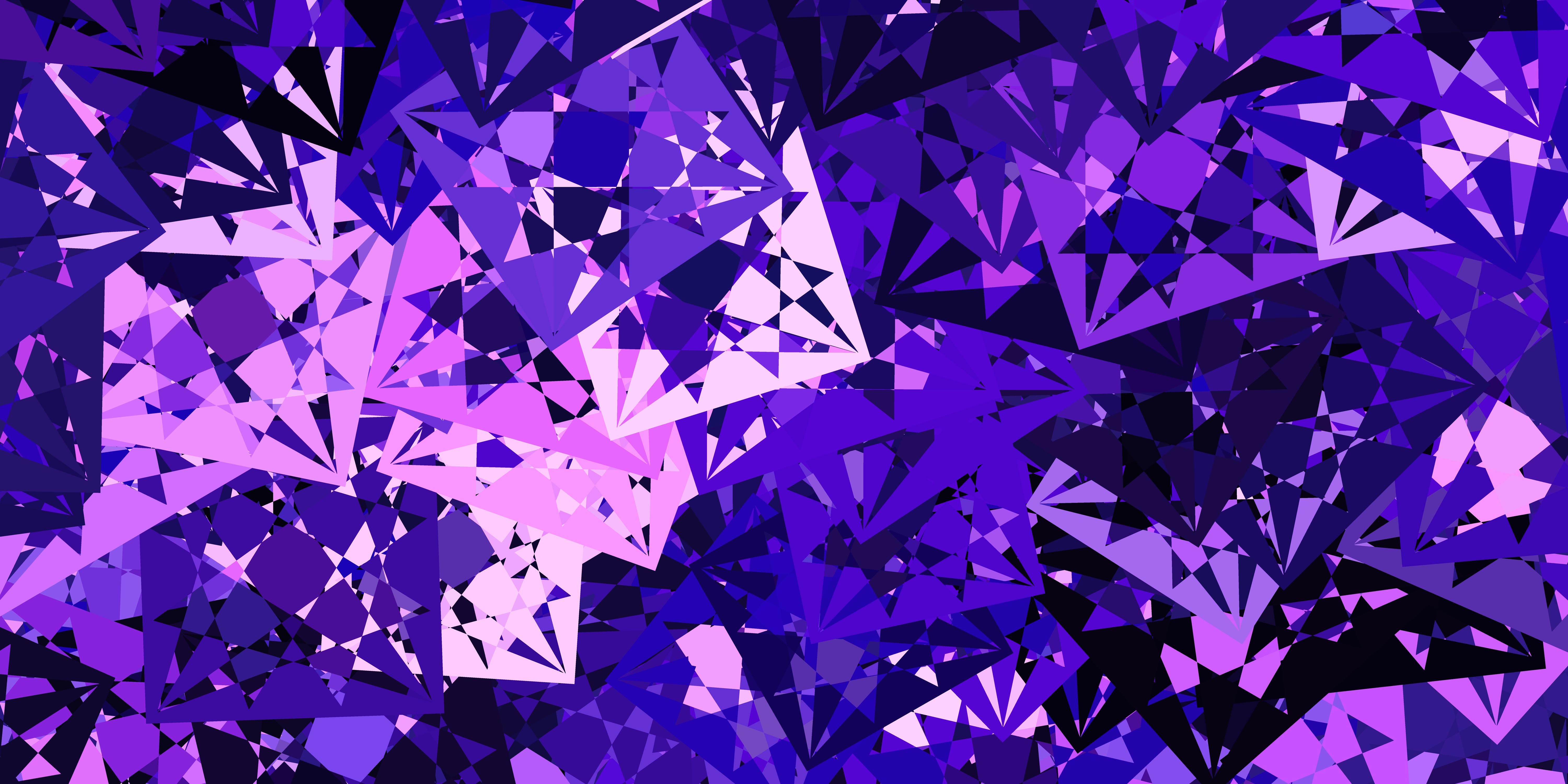 Light Purple vector pattern with polygonal shapes. 2958352 Vector Art ...
