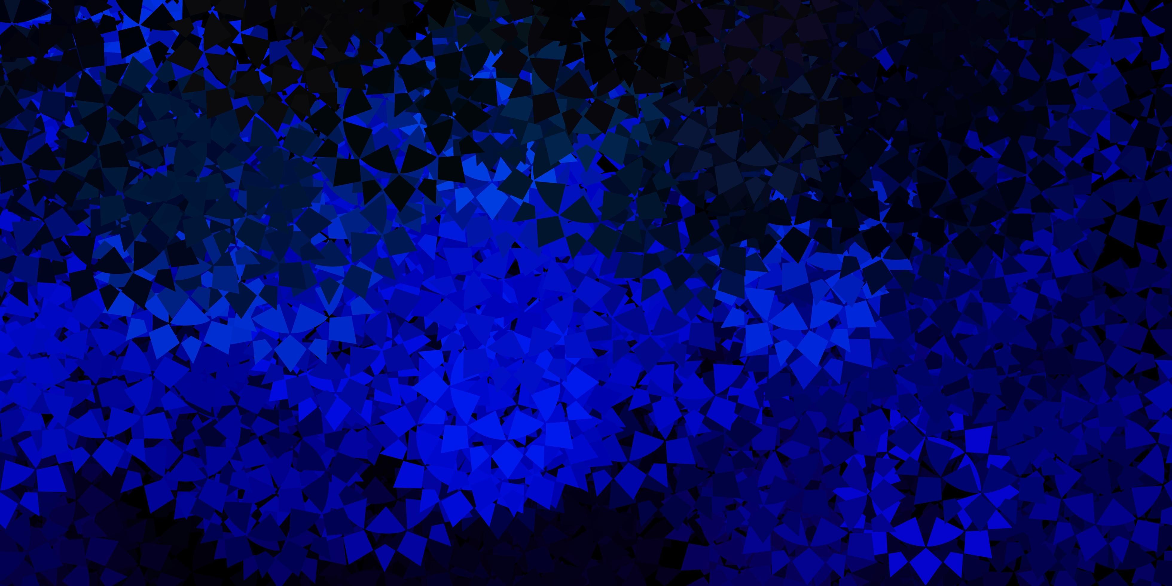 Dark Blue Green Vector Background With Polygonal Forms 2959894 Vector