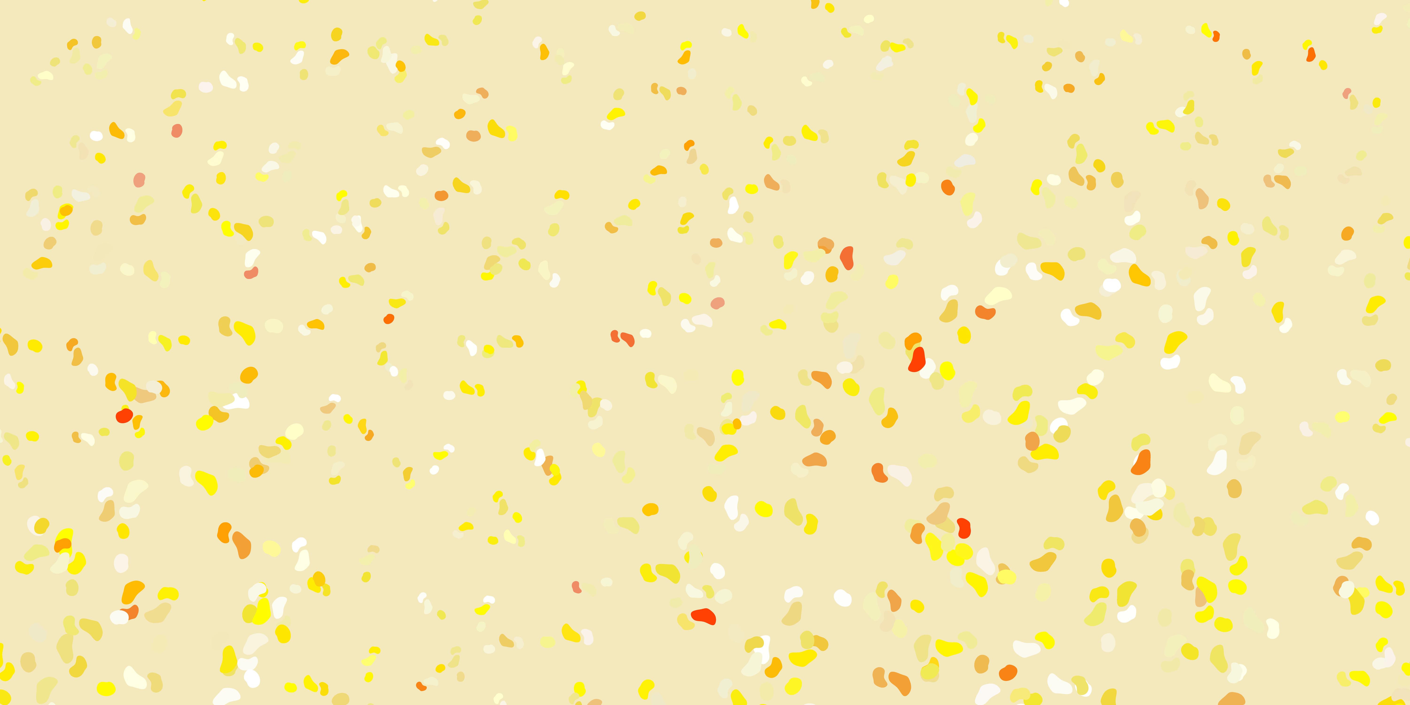 Light Orange Vector Pattern With Abstract Shapes 2960021 Vector Art At Vecteezy