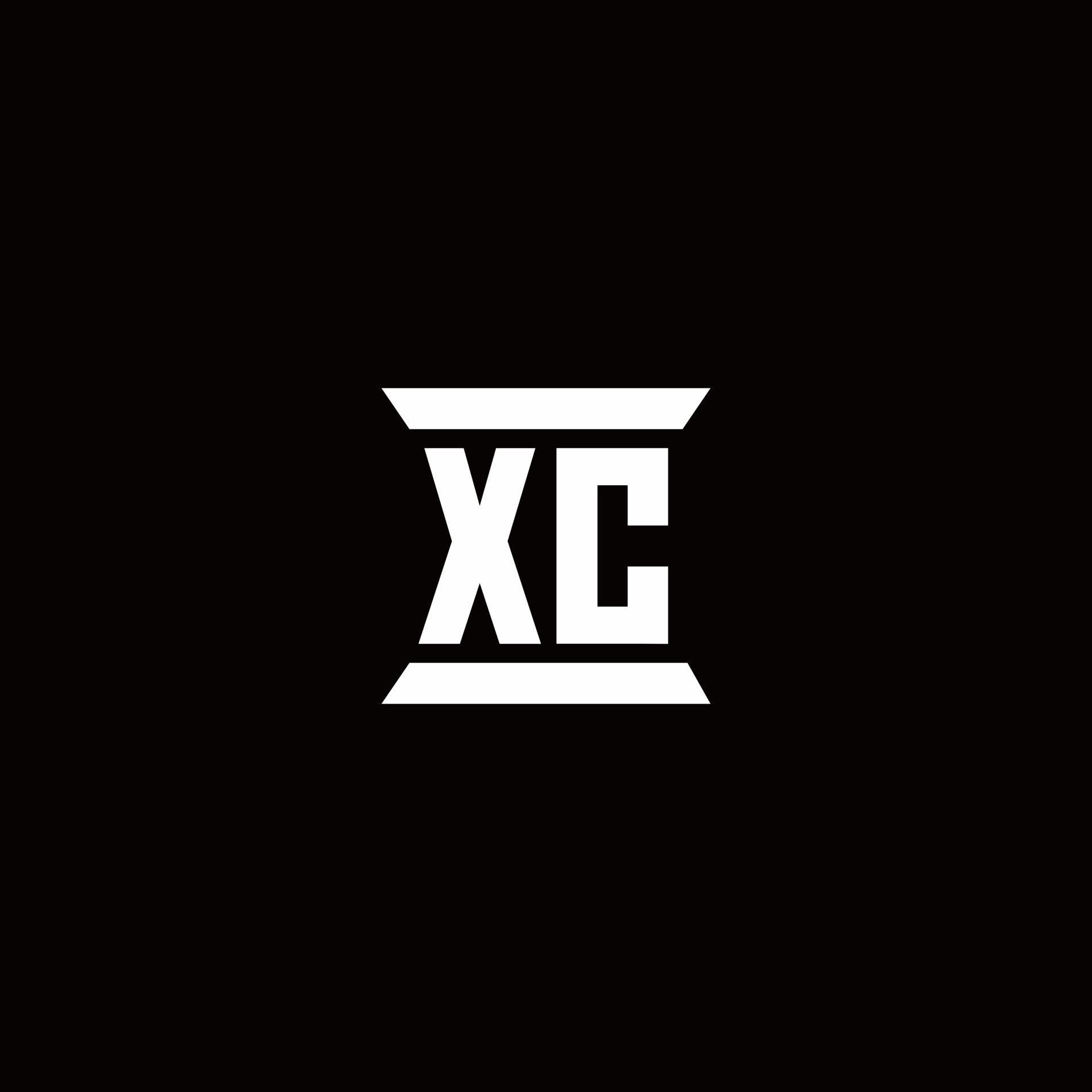 XC Logo monogram with pillar shape designs template 2962682 Vector Art ... XC Logo monogram with pillar shape designs template 2962682 Vector Art ...