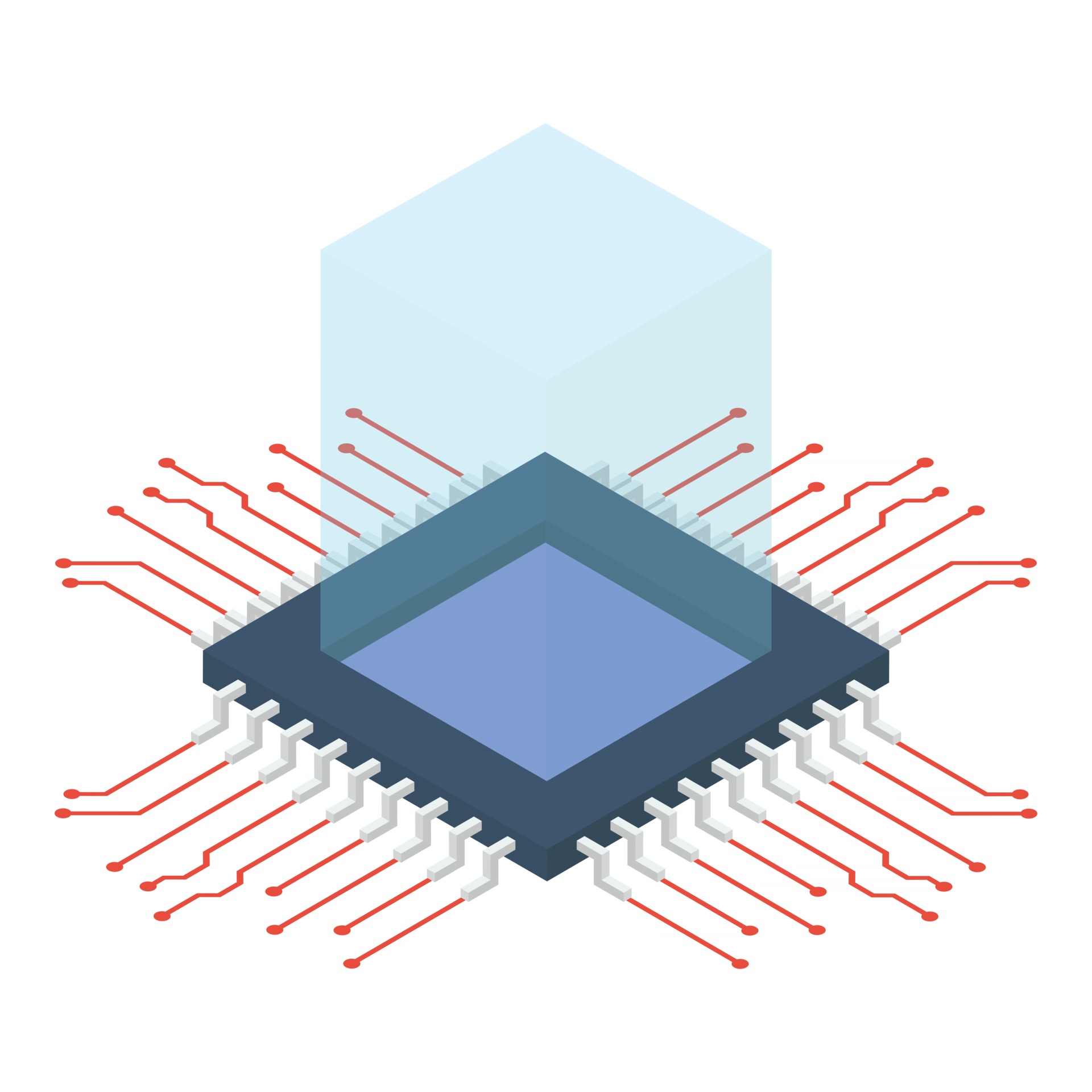 Computer Microprocessor Chip 2963996 Vector Art at Vecteezy