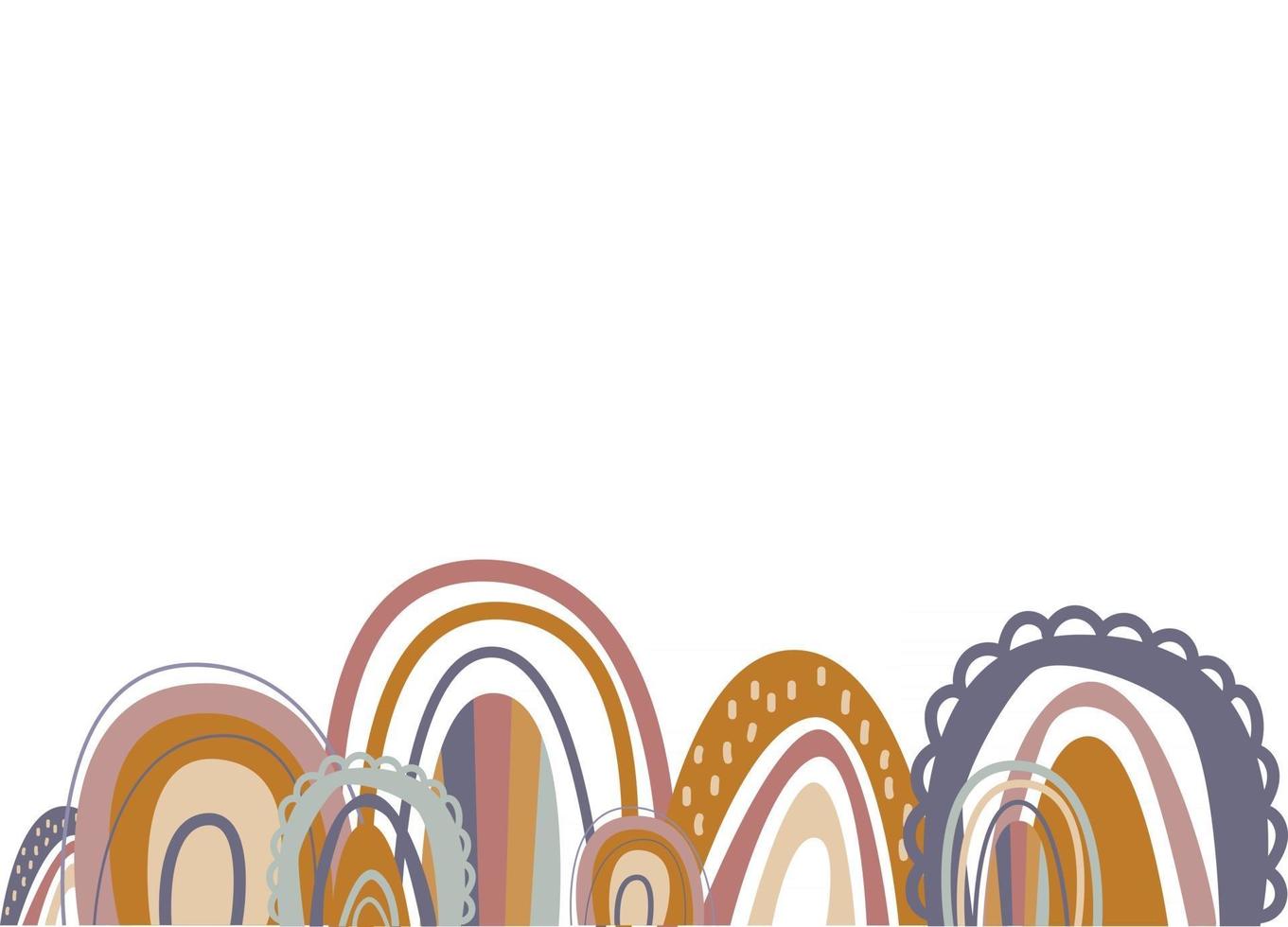 Abstract boho rainbow border 2966722 Vector Art at Vecteezy Abstract boho rainbow border 2966722 Vector Art at Vecteezy