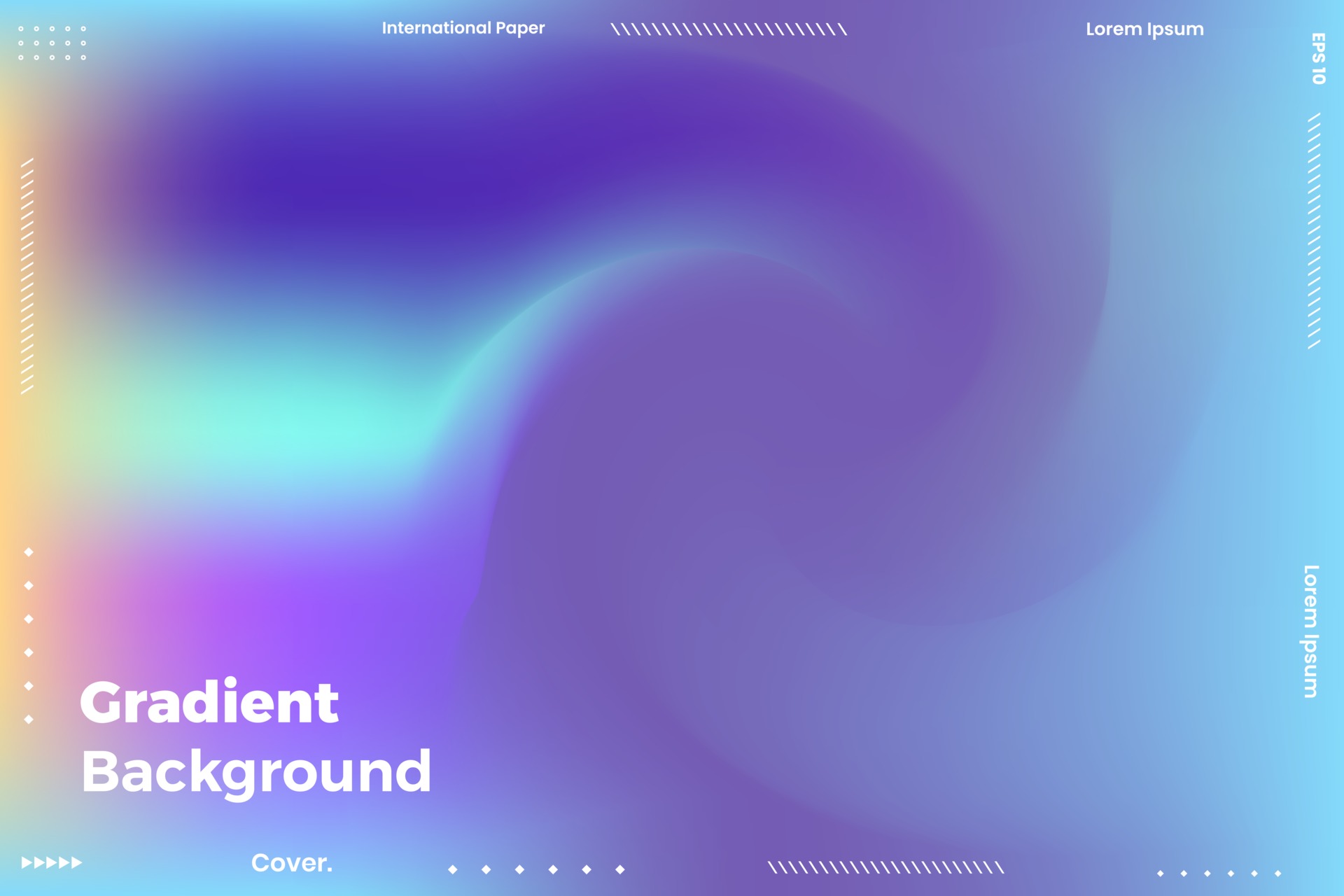 Abstract fluid shapes mesh gradient colors backgrounds set. 2967968 ...