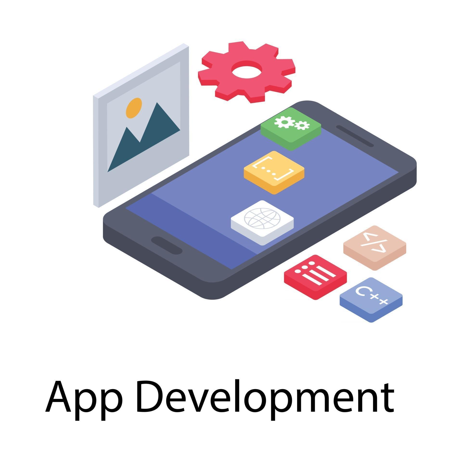 App Development Concepts 2976528 Vector Art at Vecteezy