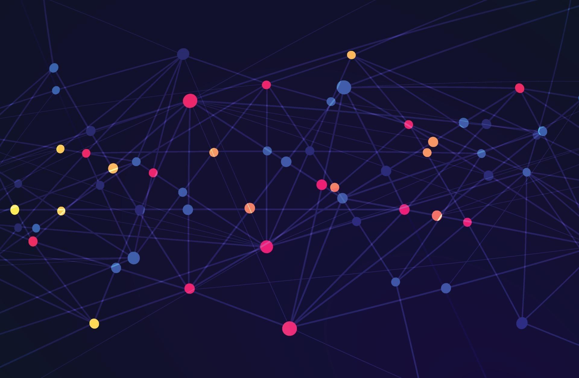 Abstract technology background with Big data 2979368 Vector Art at Vecteezy