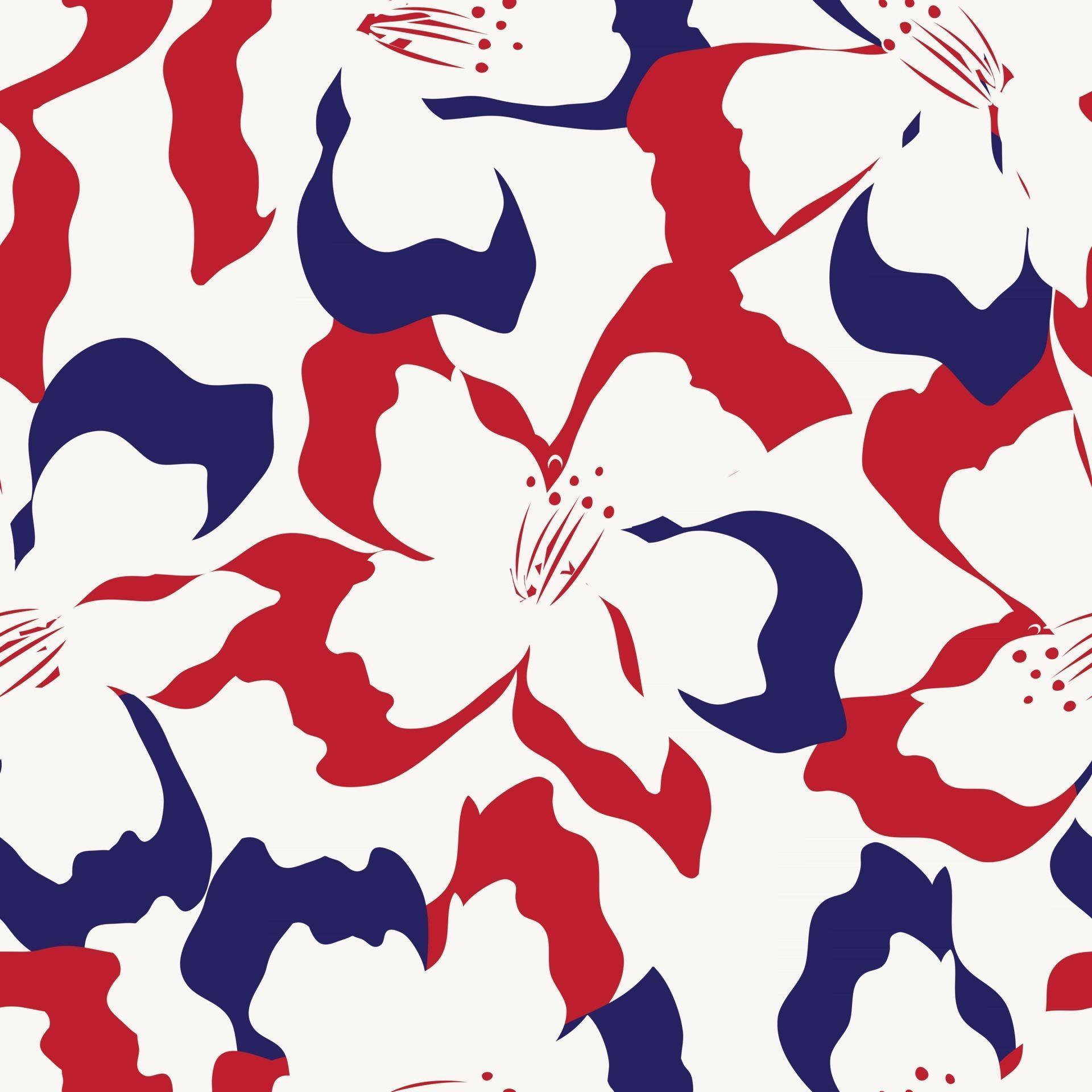 Red Floral Seamless Pattern Background 2979624 Vector Art at Vecteezy