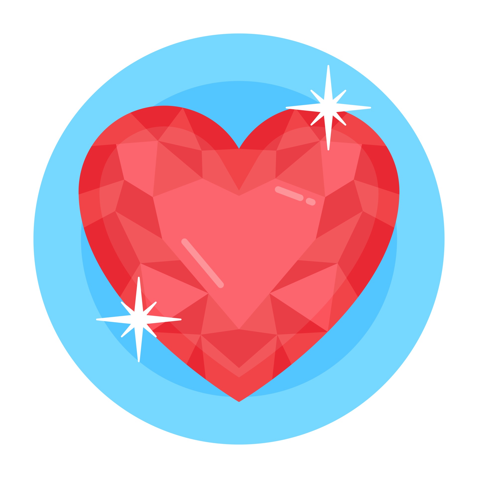 Heart Ruby Gemstone 2982504 Vector Art at Vecteezy