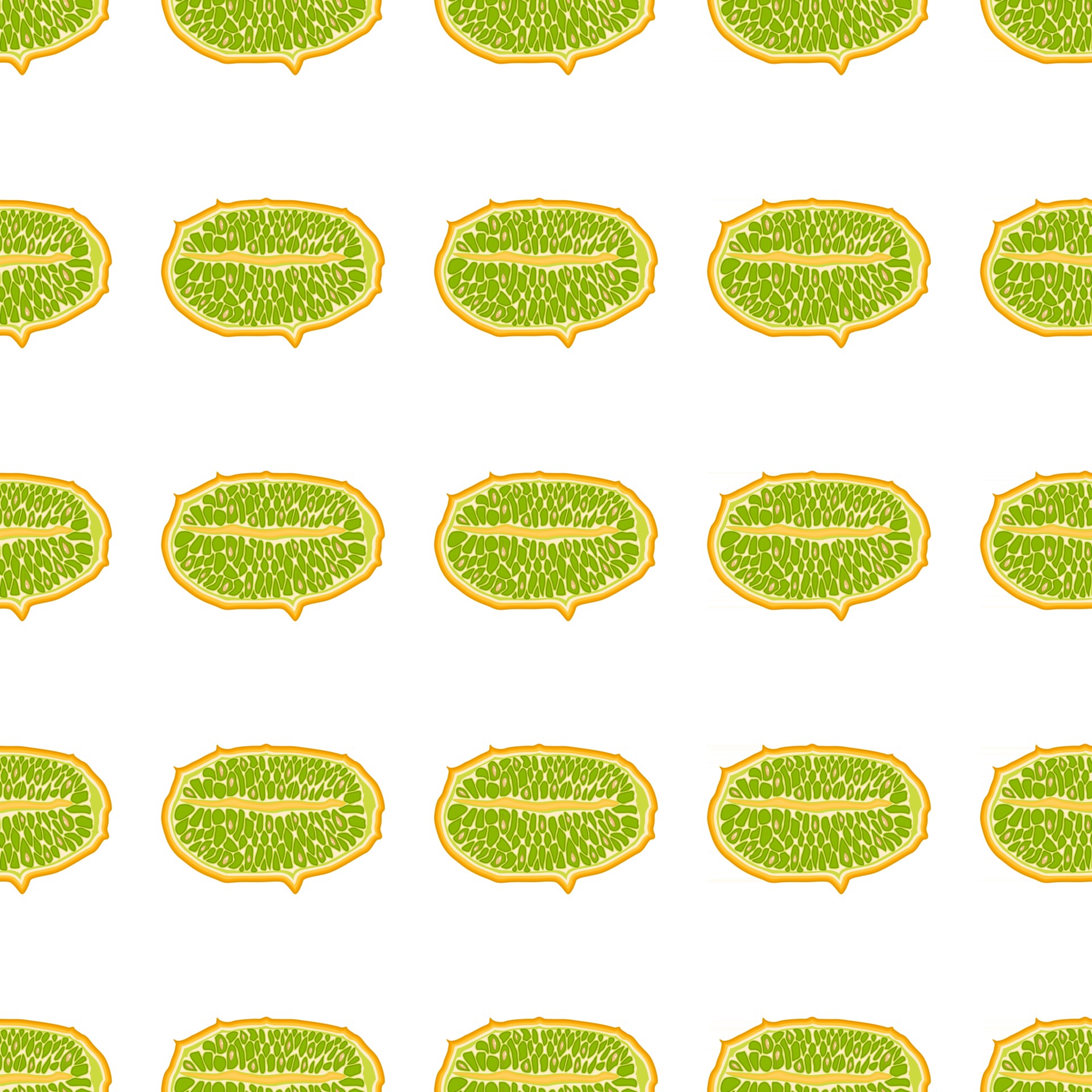 Illustration on theme big colored seamless kiwano 2985108 Vector Art at ...