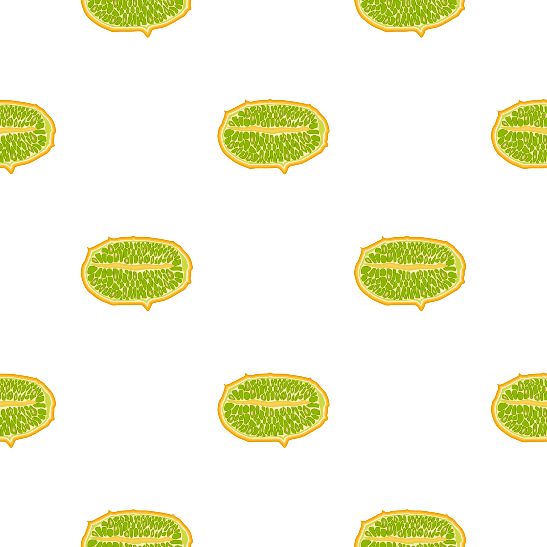 Illustration on theme big colored seamless kiwano 2985282 Vector Art at ...