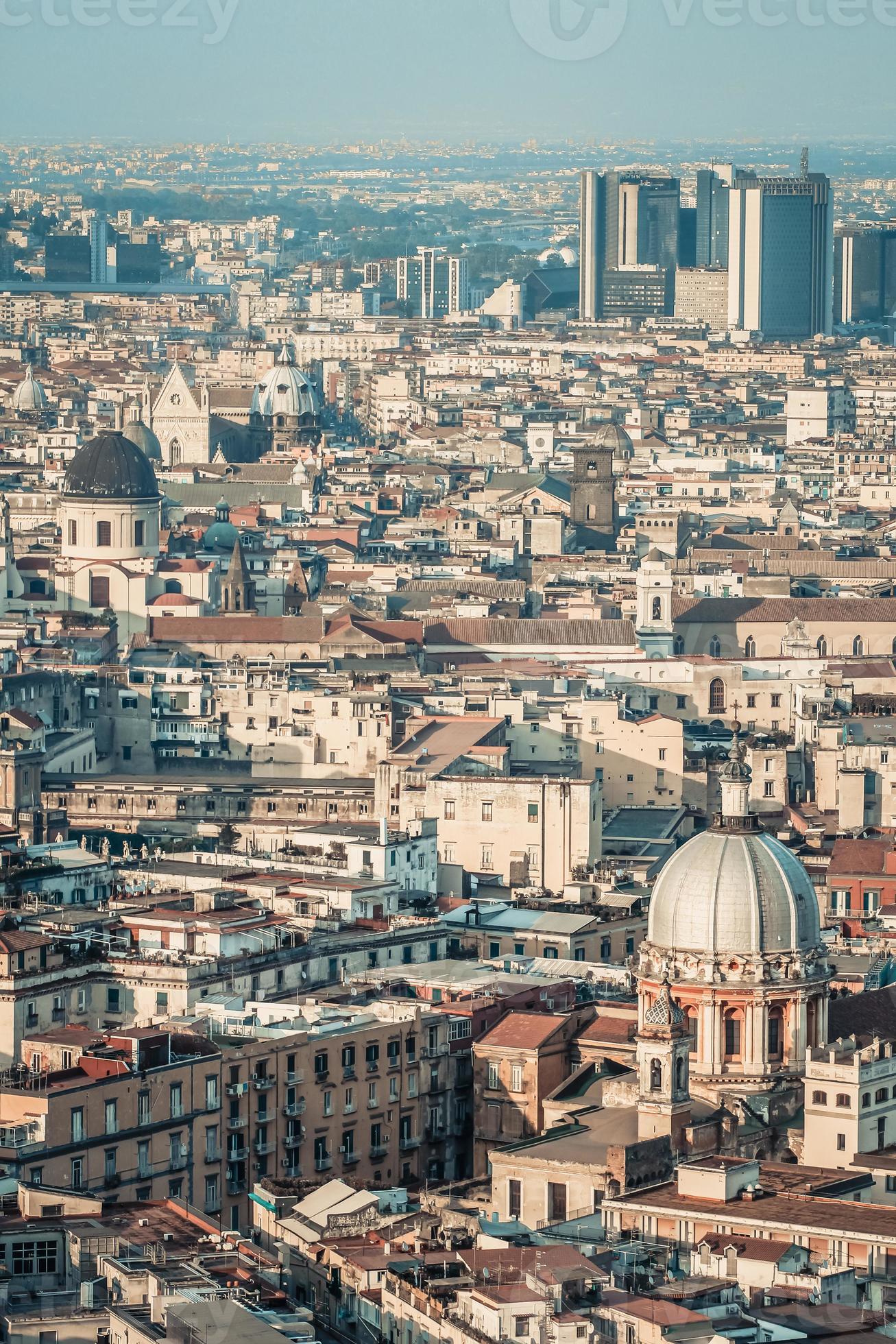 Skyline of the city of Naples 2985591 Stock Photo at Vecteezy