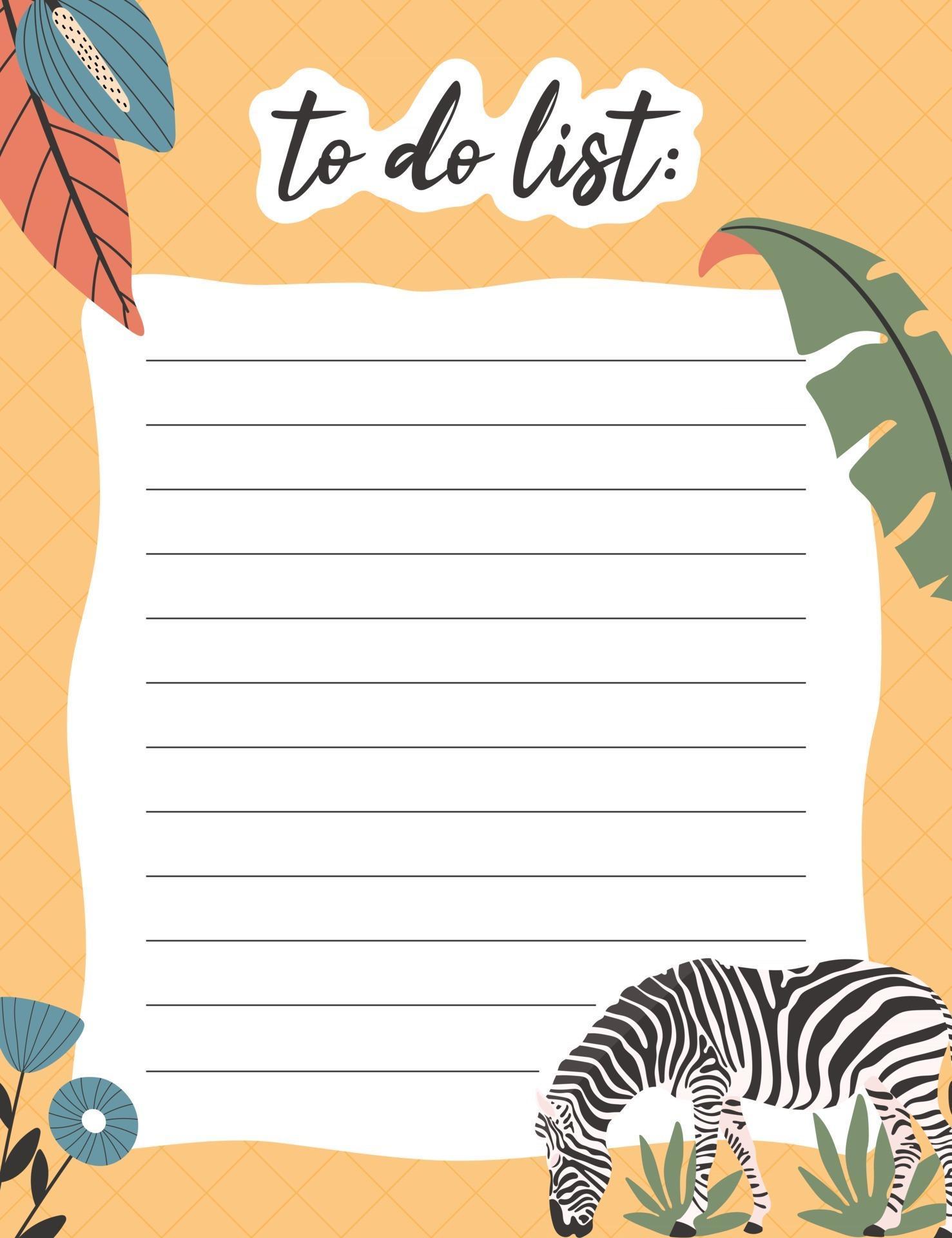 to do list concept 2990547 Vector Art at Vecteezy