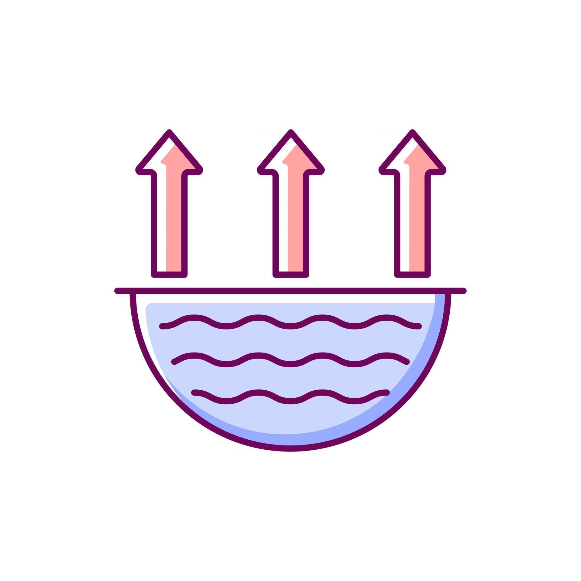 Water evaporation issue RGB color icon 2997097 Vector Art at Vecteezy Water evaporation issue RGB color icon 2997097 Vector Art at Vecteezy