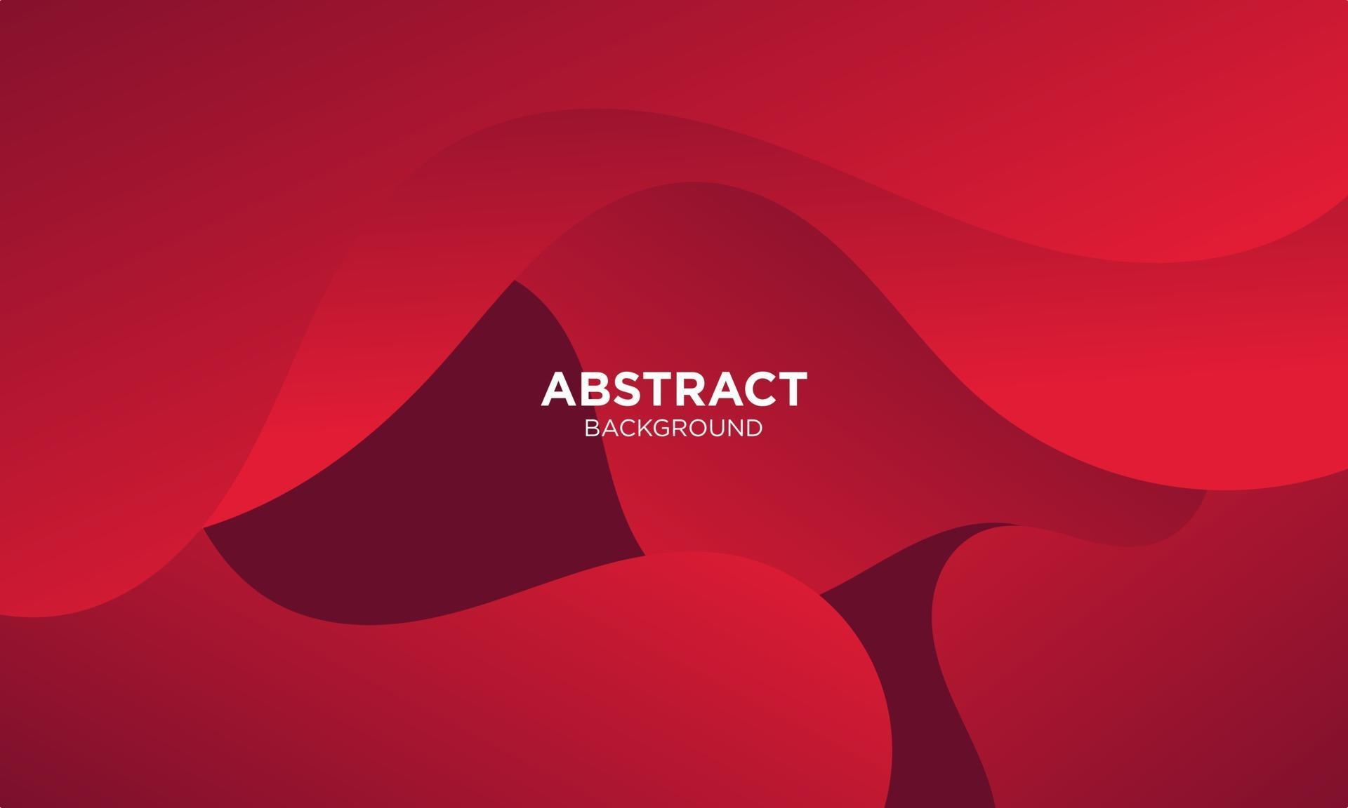 Abstract Red Fluid Wave Background 2998512 Vector Art at Vecteezy