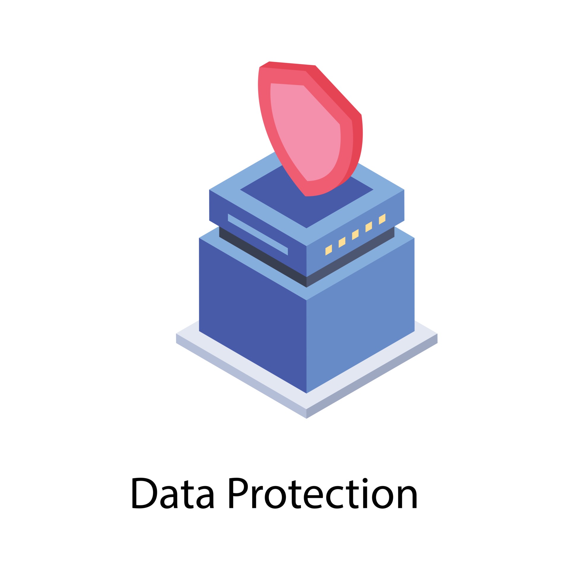 Data Protection Concepts 2998566 Vector Art At Vecteezy