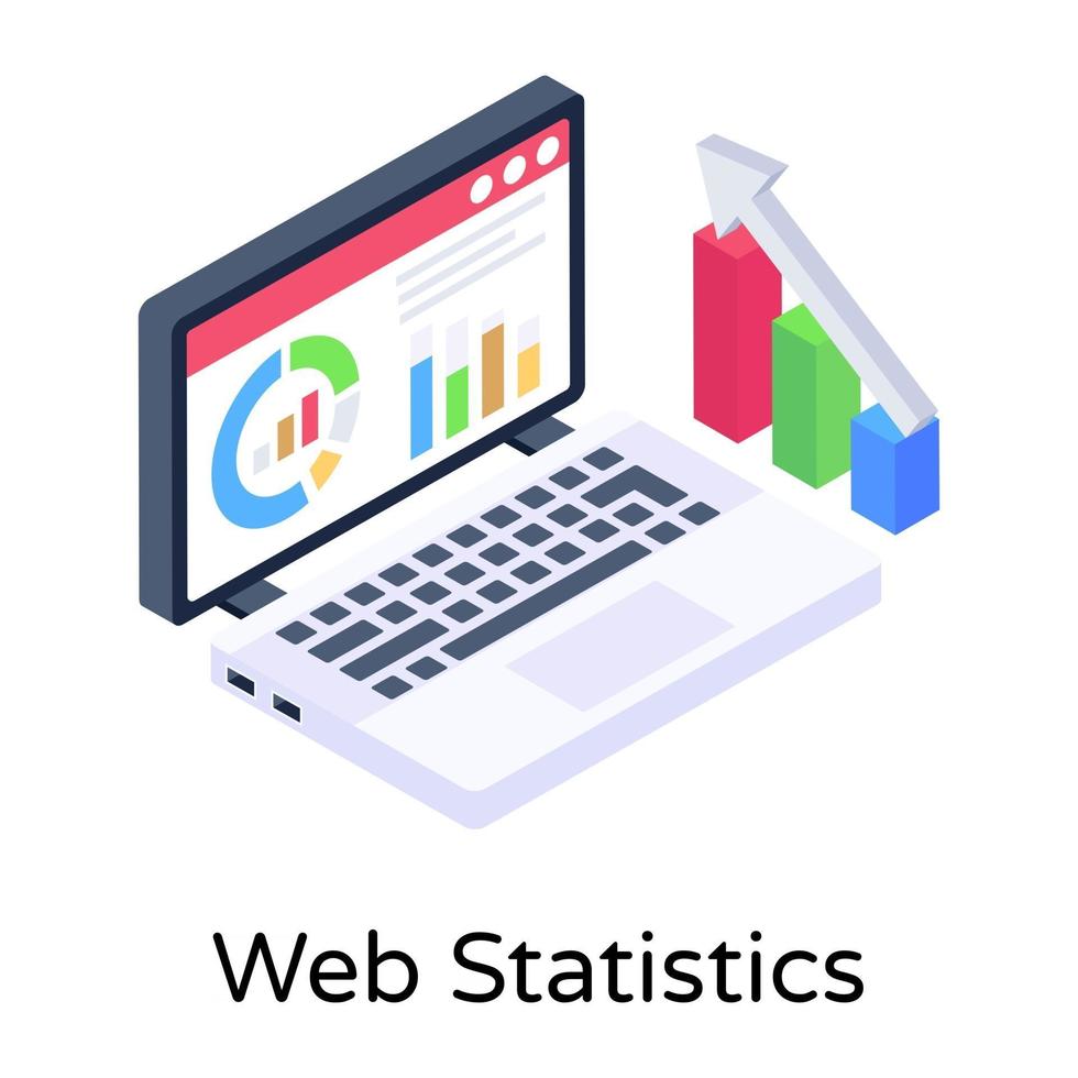 Online Web Statistics 3002533 Vector Art at Vecteezy