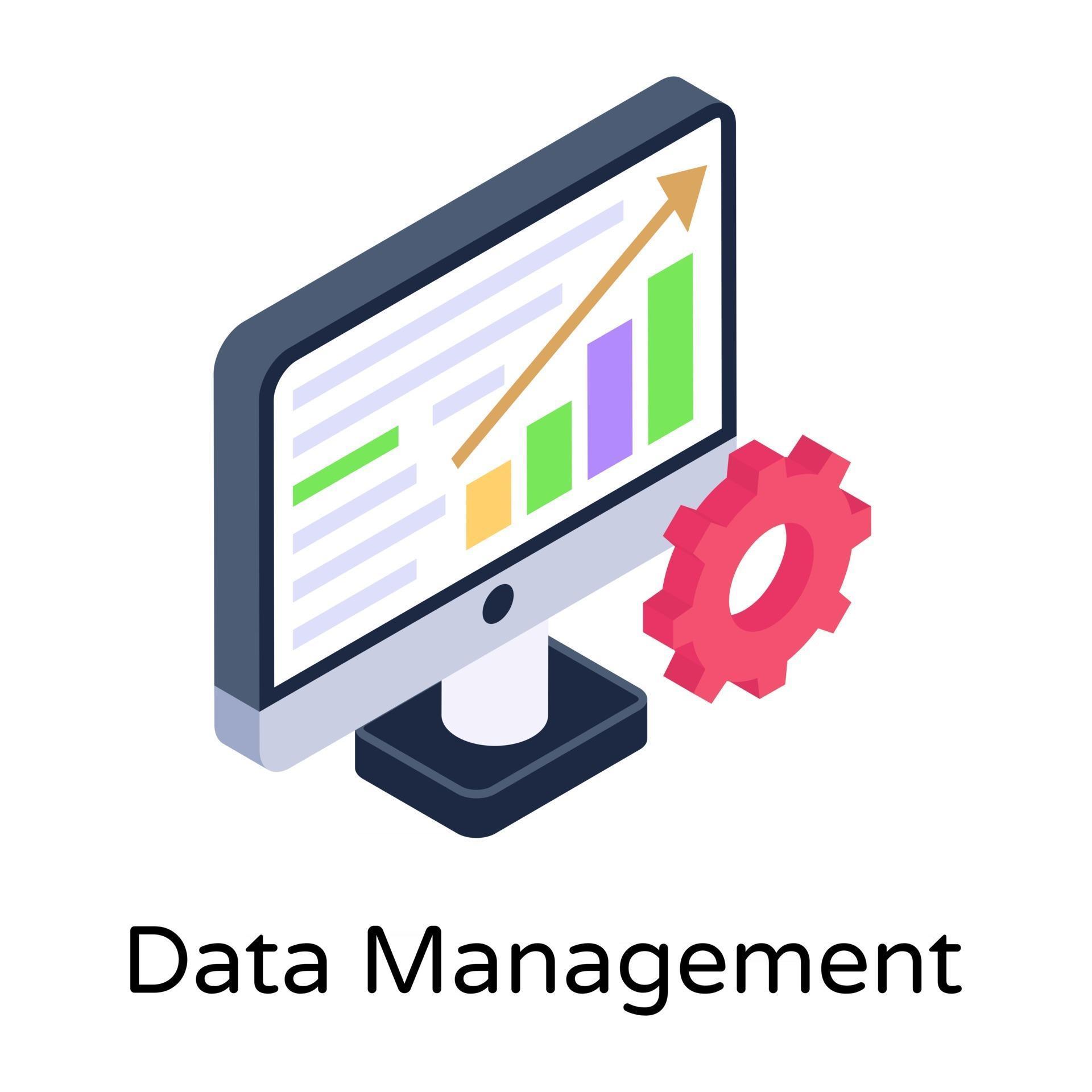 Data Management and Configuration 3002537 Vector Art at Vecteezy