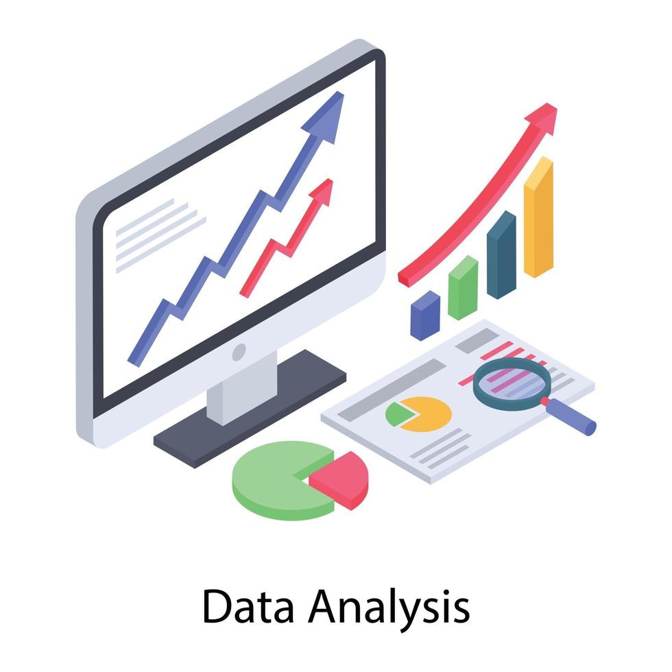 Data Analysis Chart 3003274 Vector Art at Vecteezy