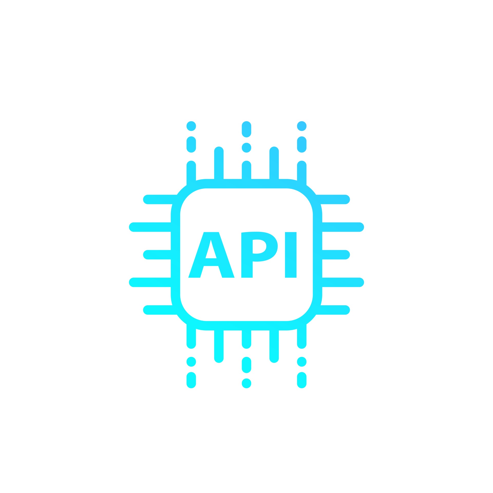 api, icono de moda de vector de interfaz de programación de ...