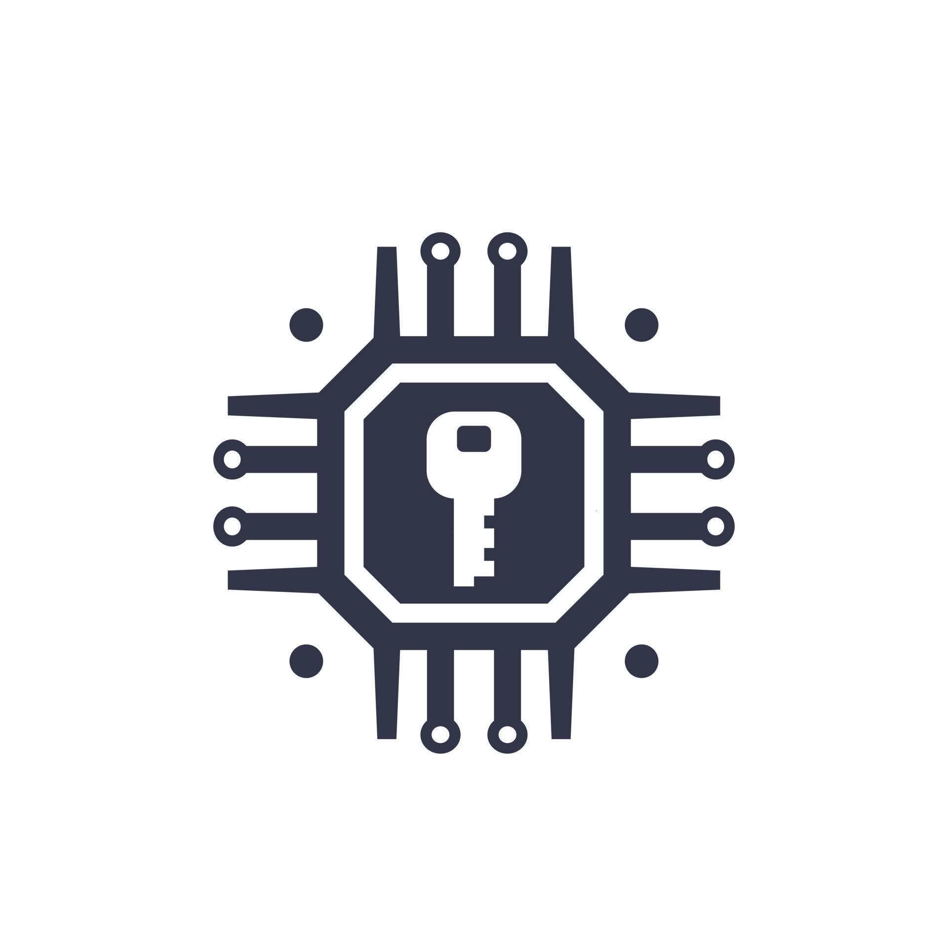 Encryption Cryptography Data Protection Vector Icon 3005357 Vector