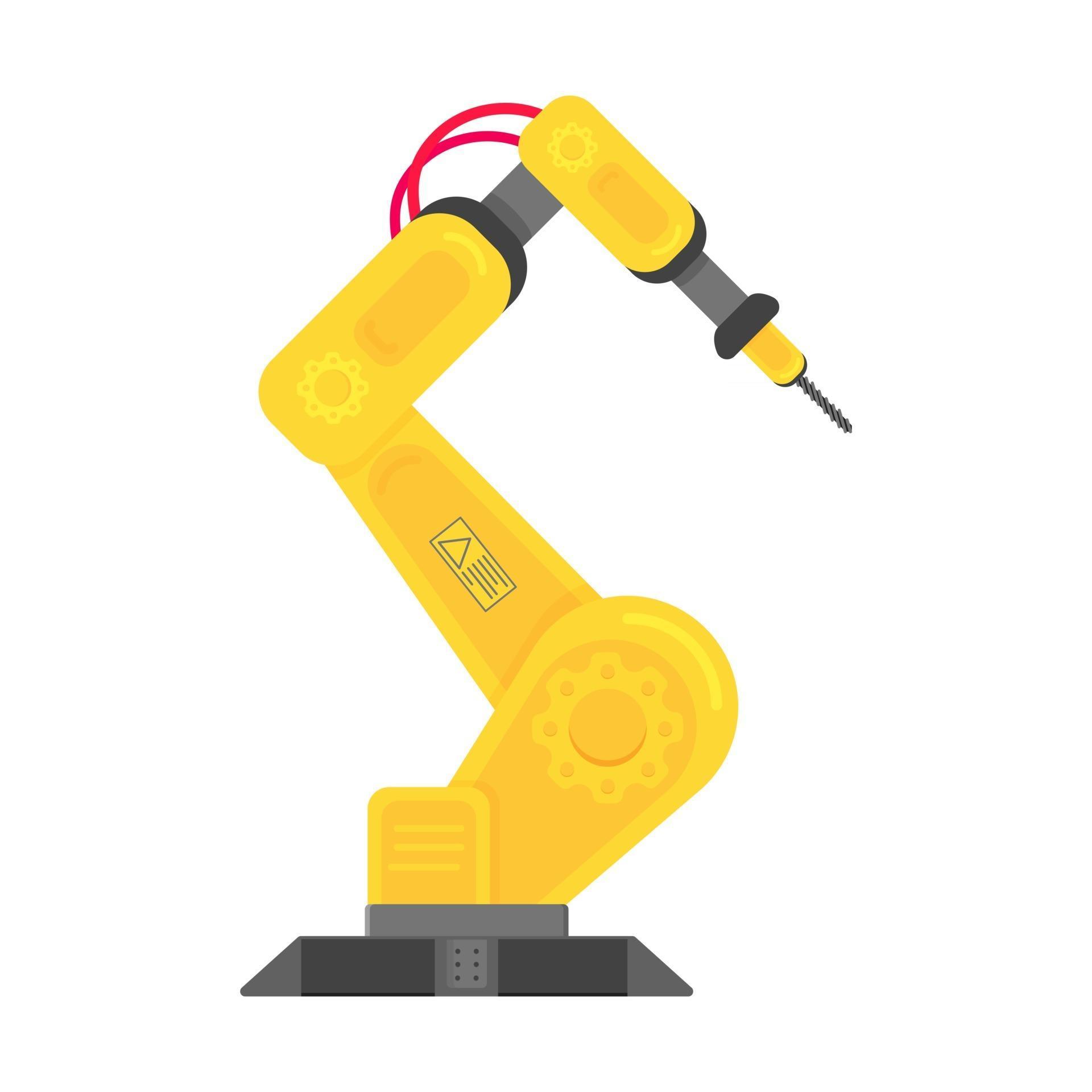 Robotic arm flat style design vector illustration 3015518 Vector Art at ... Robotic arm flat style design vector illustration 3015518 Vector Art at ...
