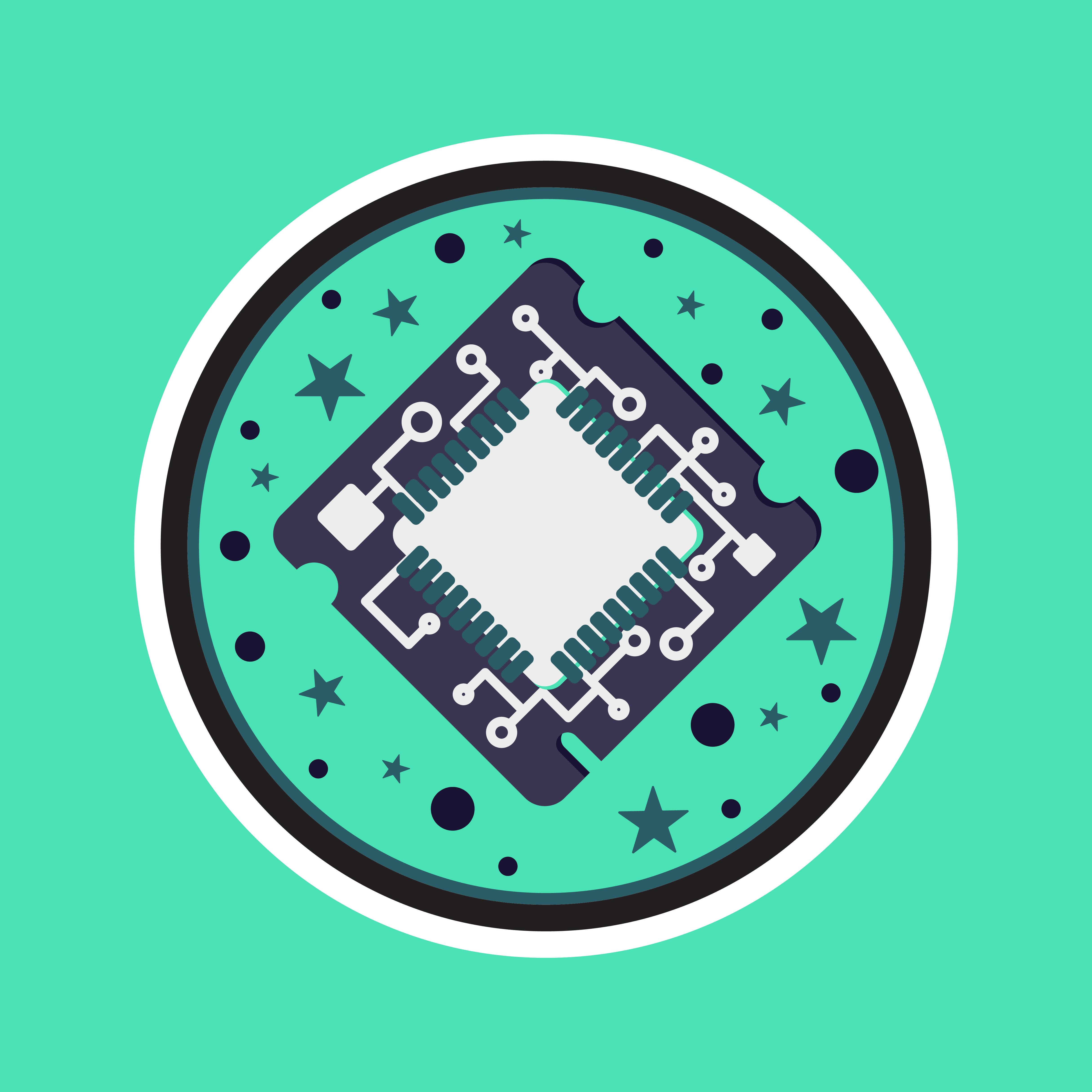 Computer Processor Chip 3016458 Vector Art At Vecteezy