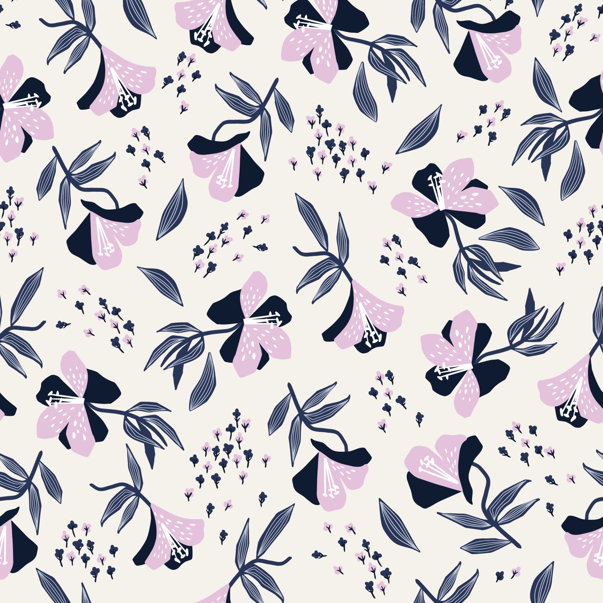 Flower Pattern Vector Art, Icons, and Graphics for Free Download
