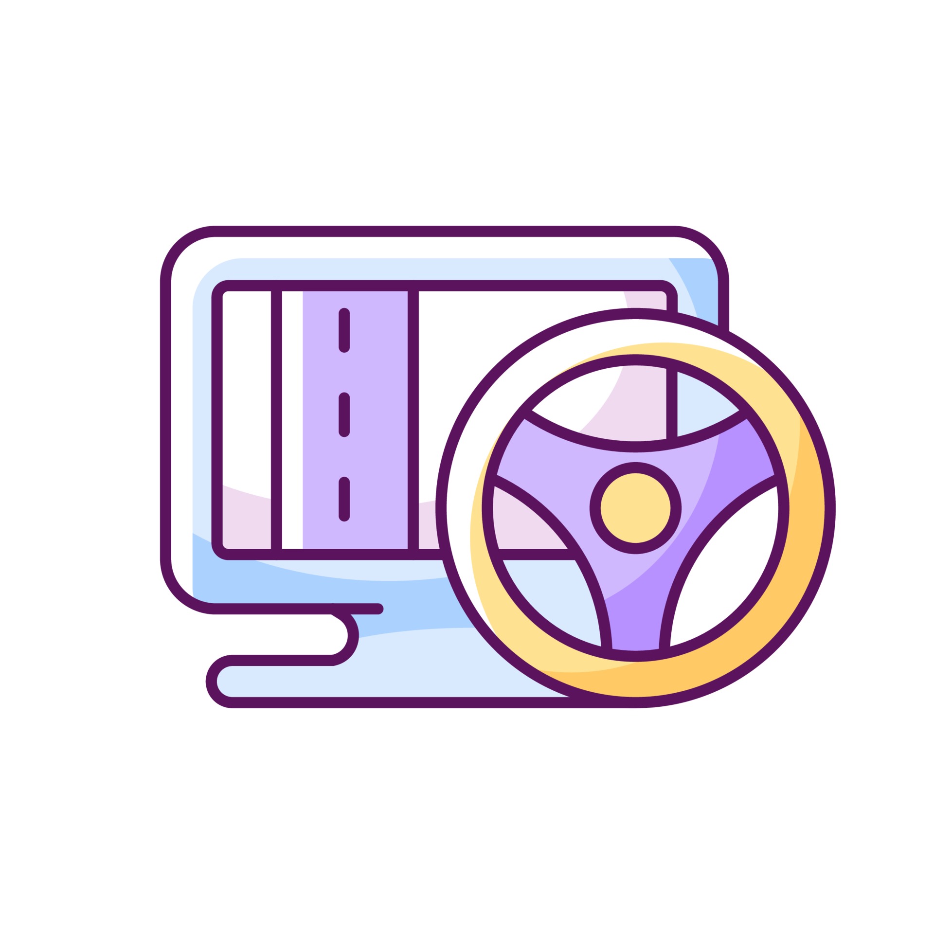 Vehicle simulation RGB color icon 3022180 Vector Art at Vecteezy Vehicle simulation RGB color icon 3022180 Vector Art at Vecteezy