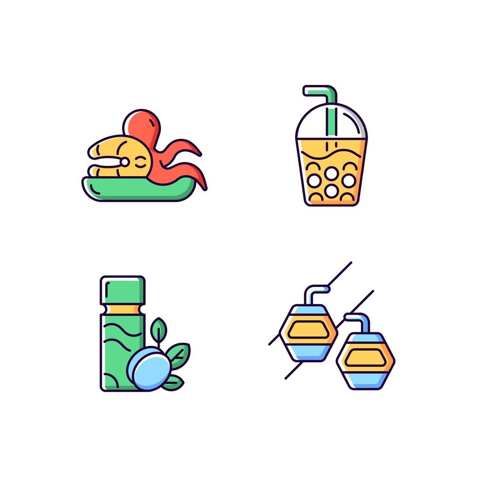 Taiwan entertainment RGB color icons set. 3022264 Vector Art at Vecteezy Taiwan entertainment RGB color icons set. 3022264 Vector Art at Vecteezy