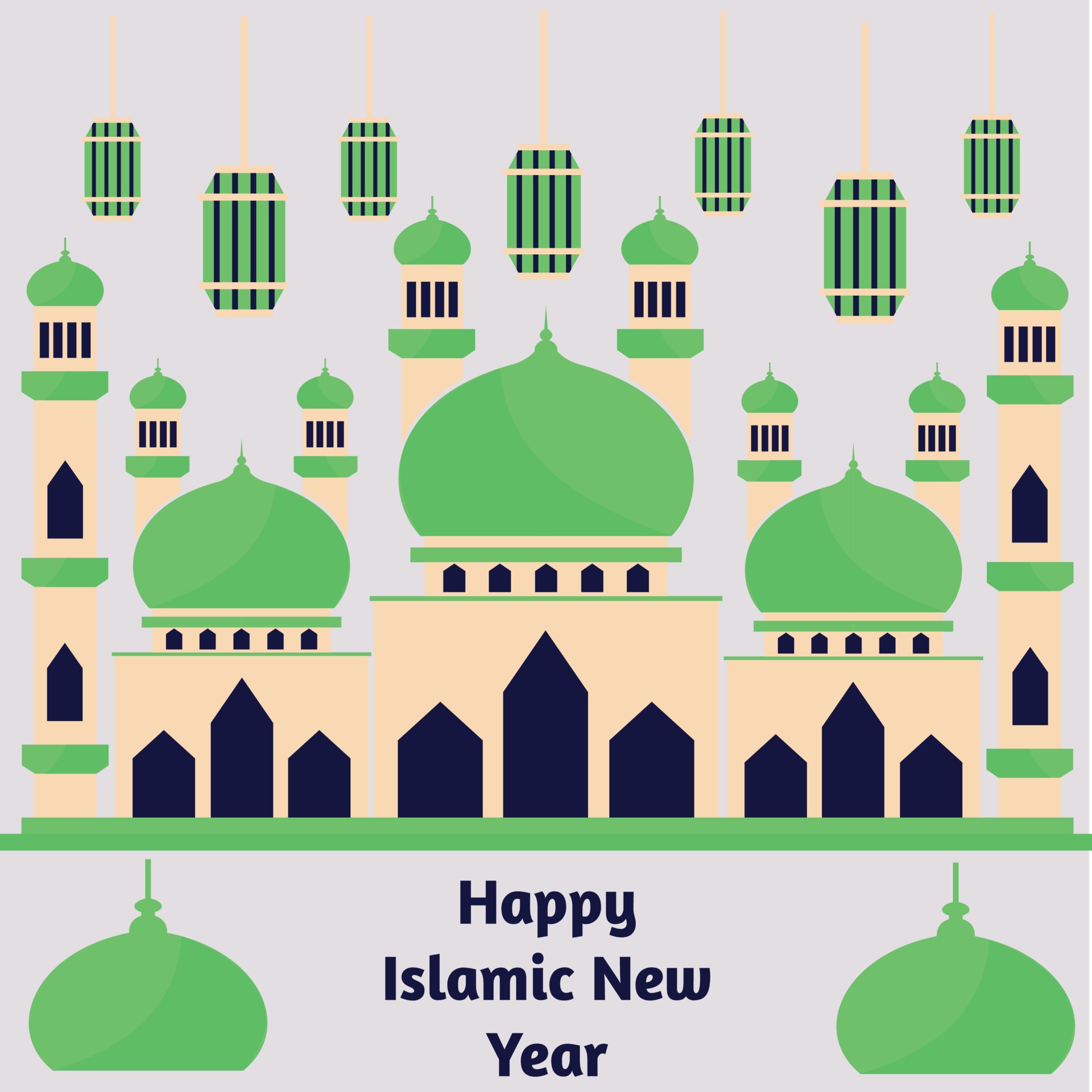 Greeting Islamic New Year 2021 Background Template 3031323 Vector Art ... Greeting Islamic New Year 2021 Background Template 3031323 Vector Art ...