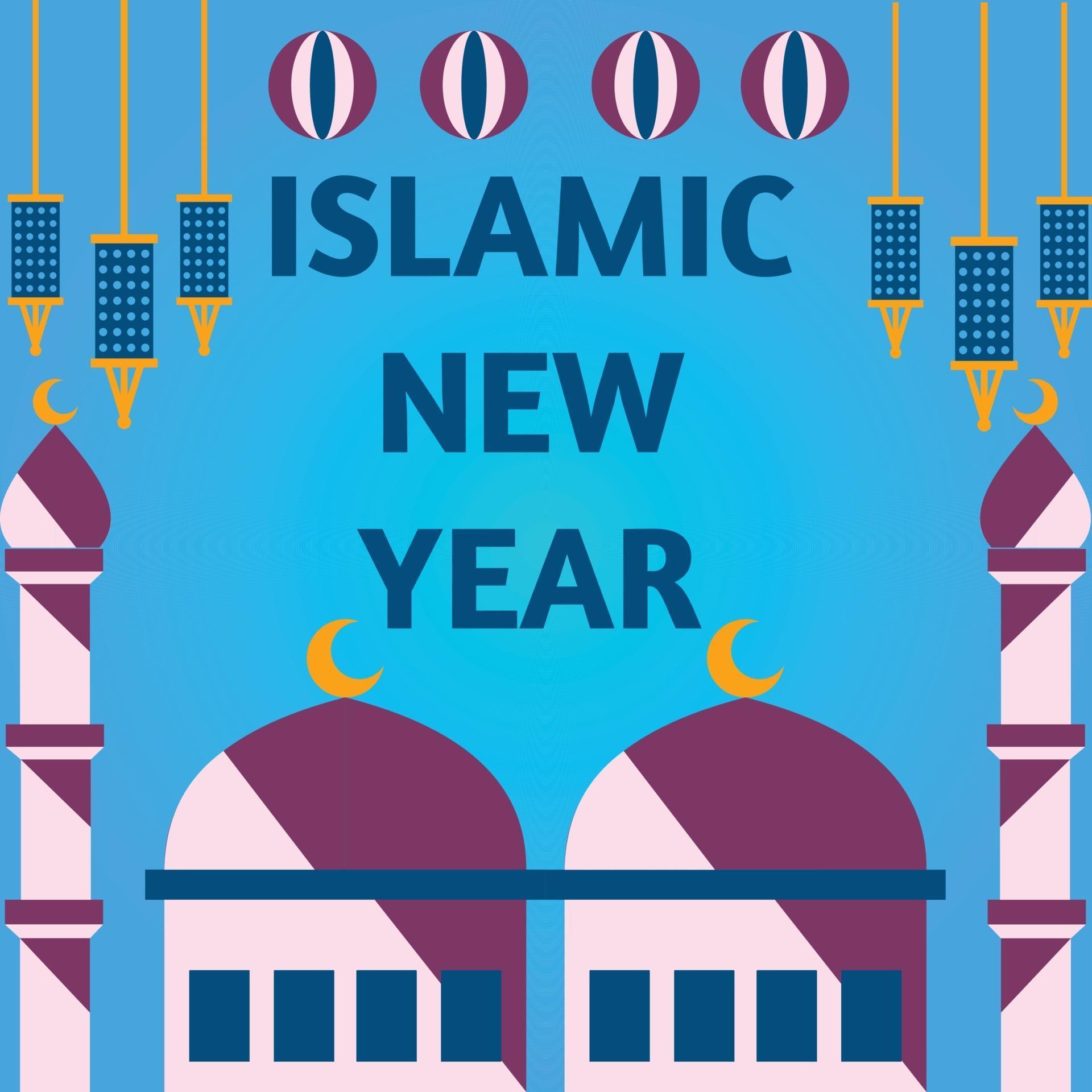 Greeting Islamic New Year 2021 Background Template 3031325 Vector Art ... Greeting Islamic New Year 2021 Background Template 3031325 Vector Art ...