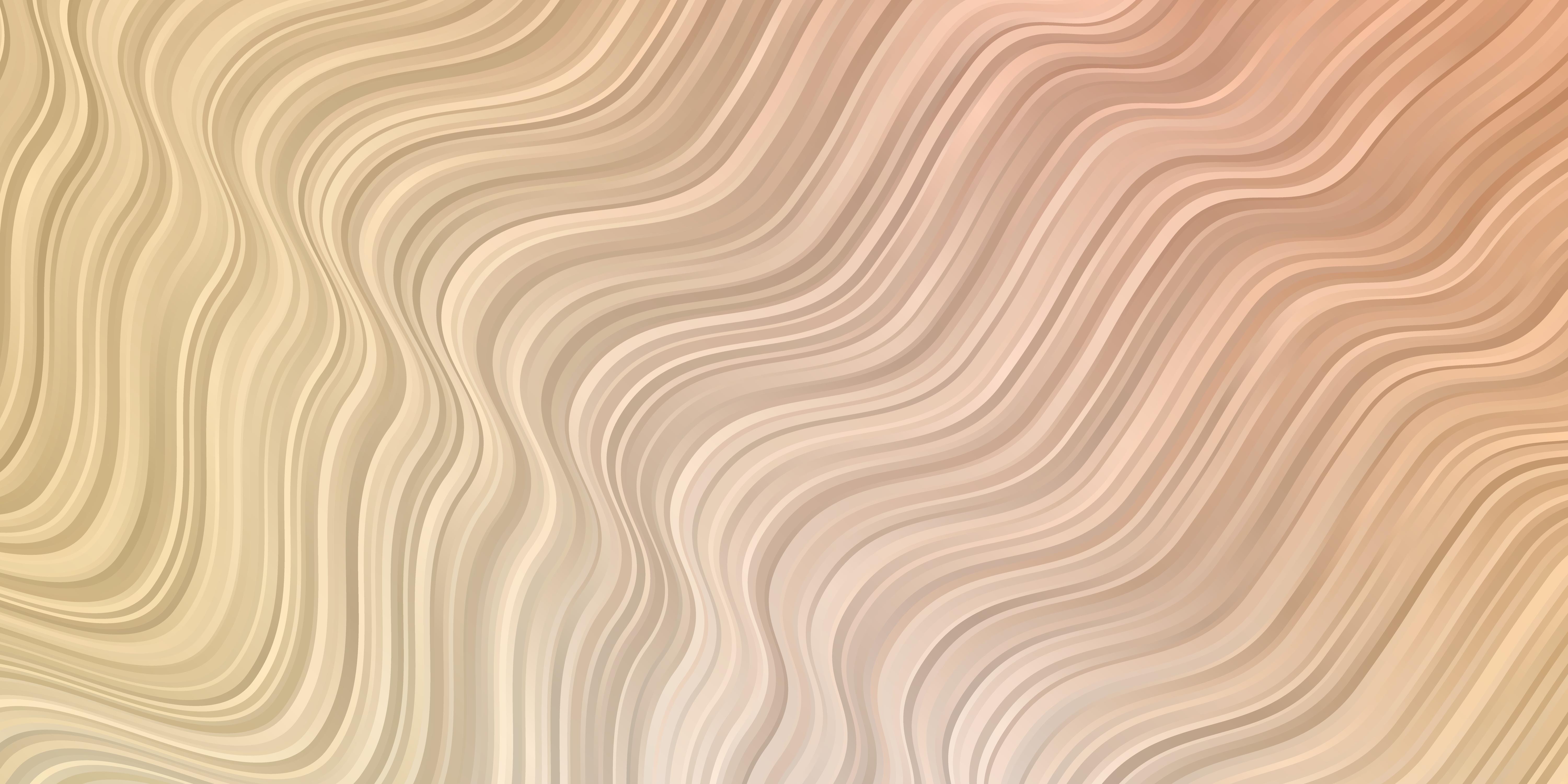 Light Orange Vector Pattern With Curved Lines 3036213 Vector Art At Vecteezy