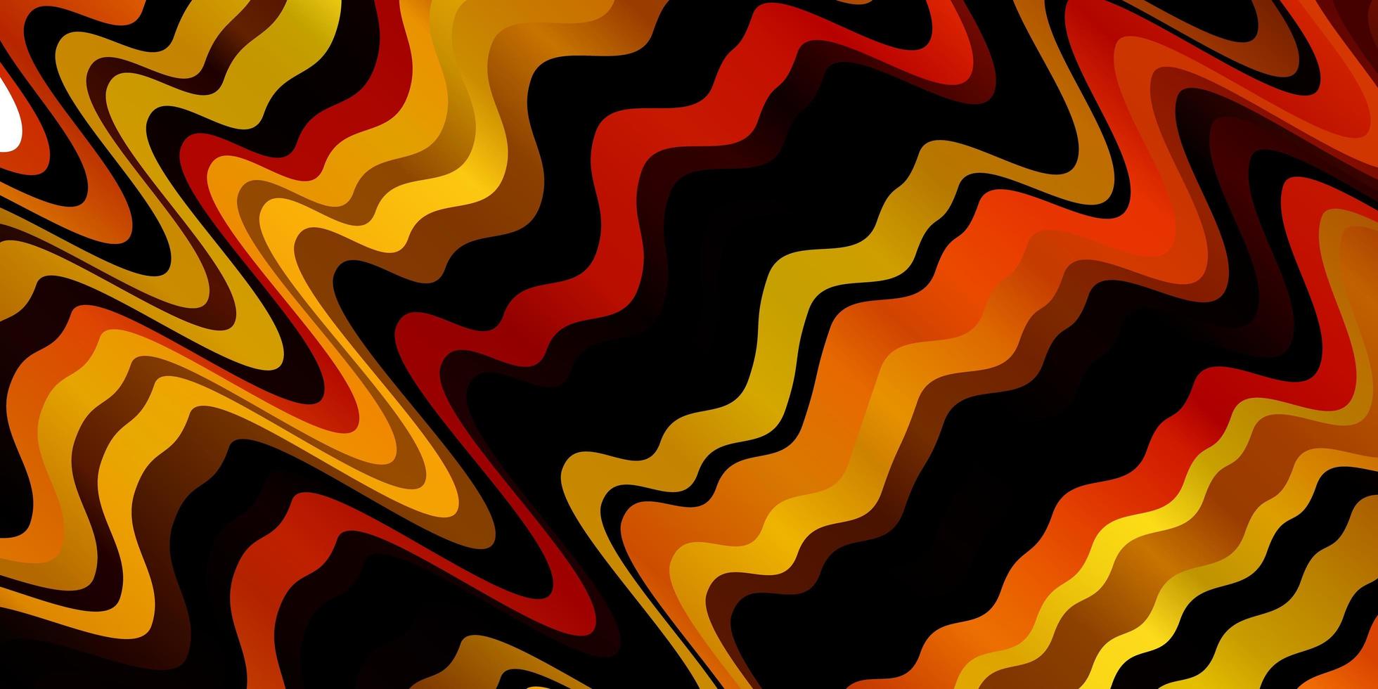 Dark Orange Vector Pattern With Wry Lines 3036760 Vector Art At Vecteezy