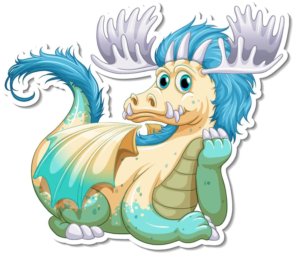 Fantasy Dragon cartoon character sticker 3046124 Vector Art at Vecteezy Fantasy Dragon cartoon character sticker 3046124 Vector Art at Vecteezy