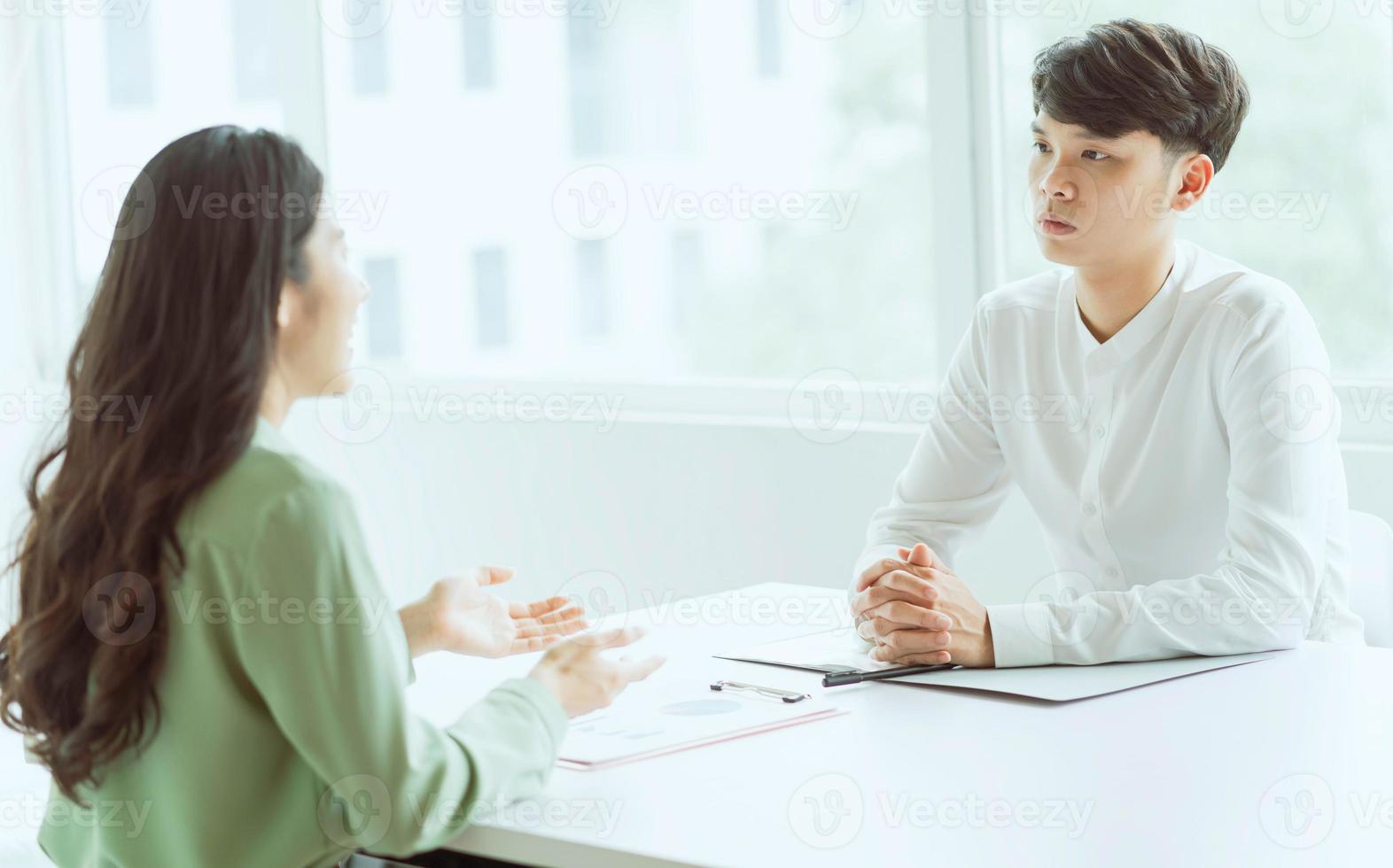 Young Asian business couple working together 3046553 Stock Photo at ... Young Asian business couple working together 3046553 Stock Photo at ...