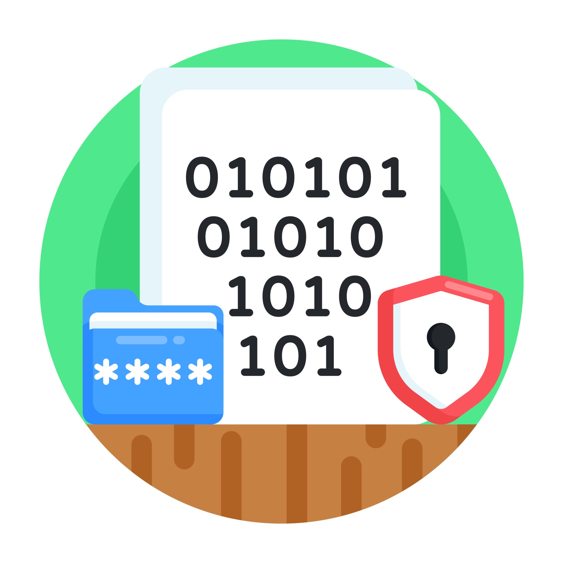 programación de codificación segura 3058540 Vector en Vecteezy