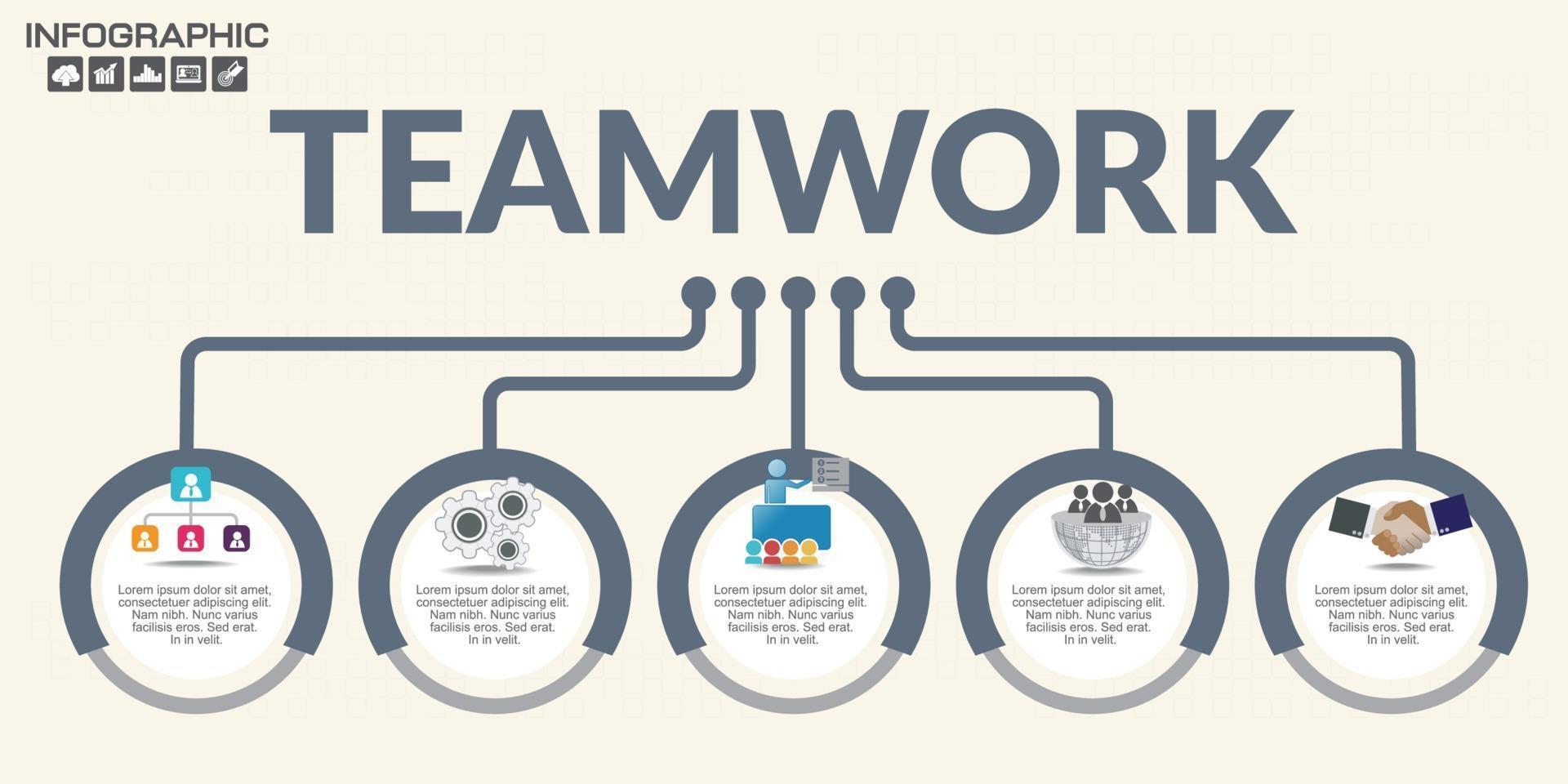 Infographic of teamwork concept with icons. 3059002 Vector Art at Vecteezy Infographic of teamwork concept with icons. 3059002 Vector Art at Vecteezy