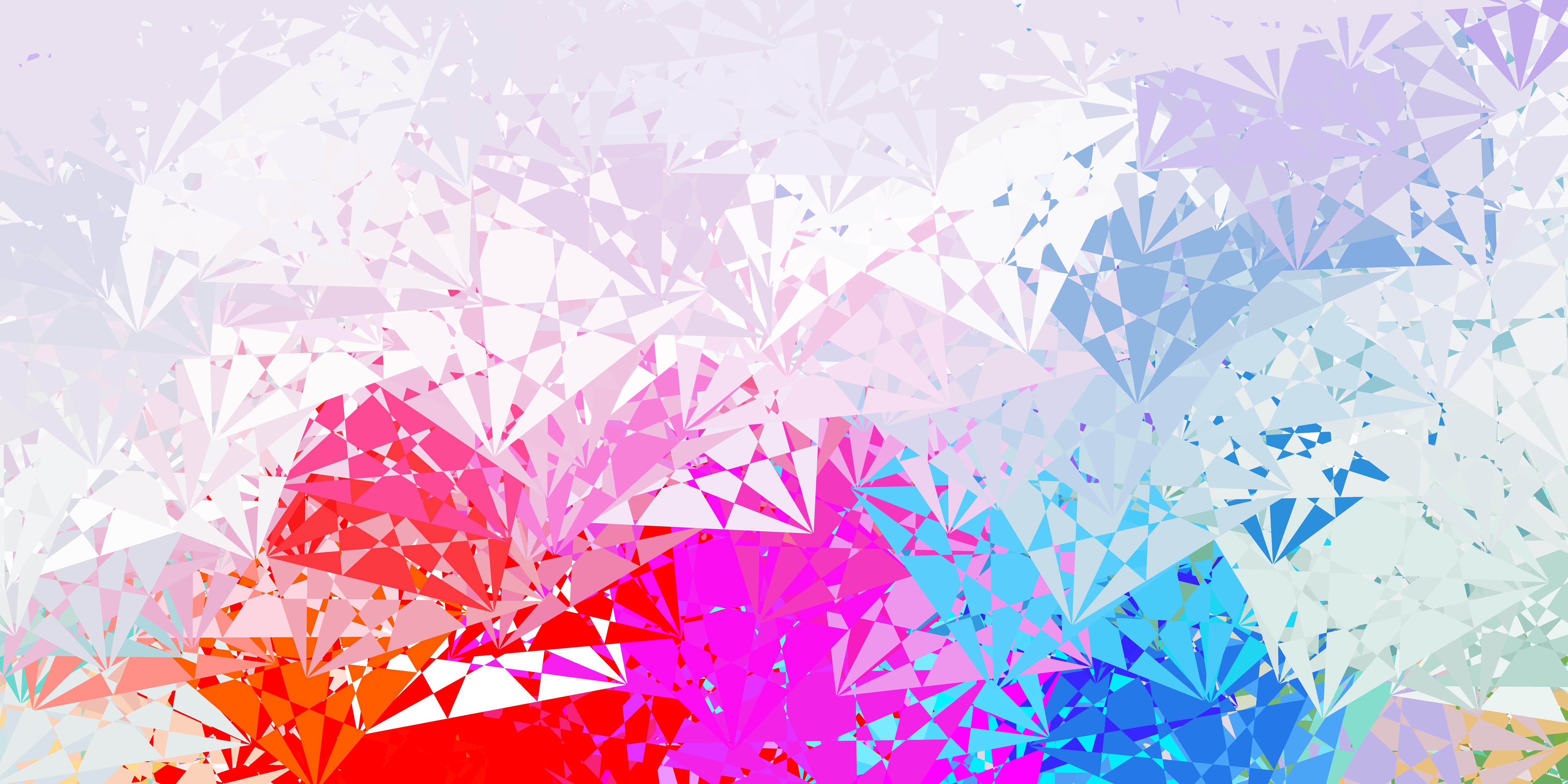 Light Multicolor Vector Template With Triangle Shapes 3061151 Vector Art At Vecteezy