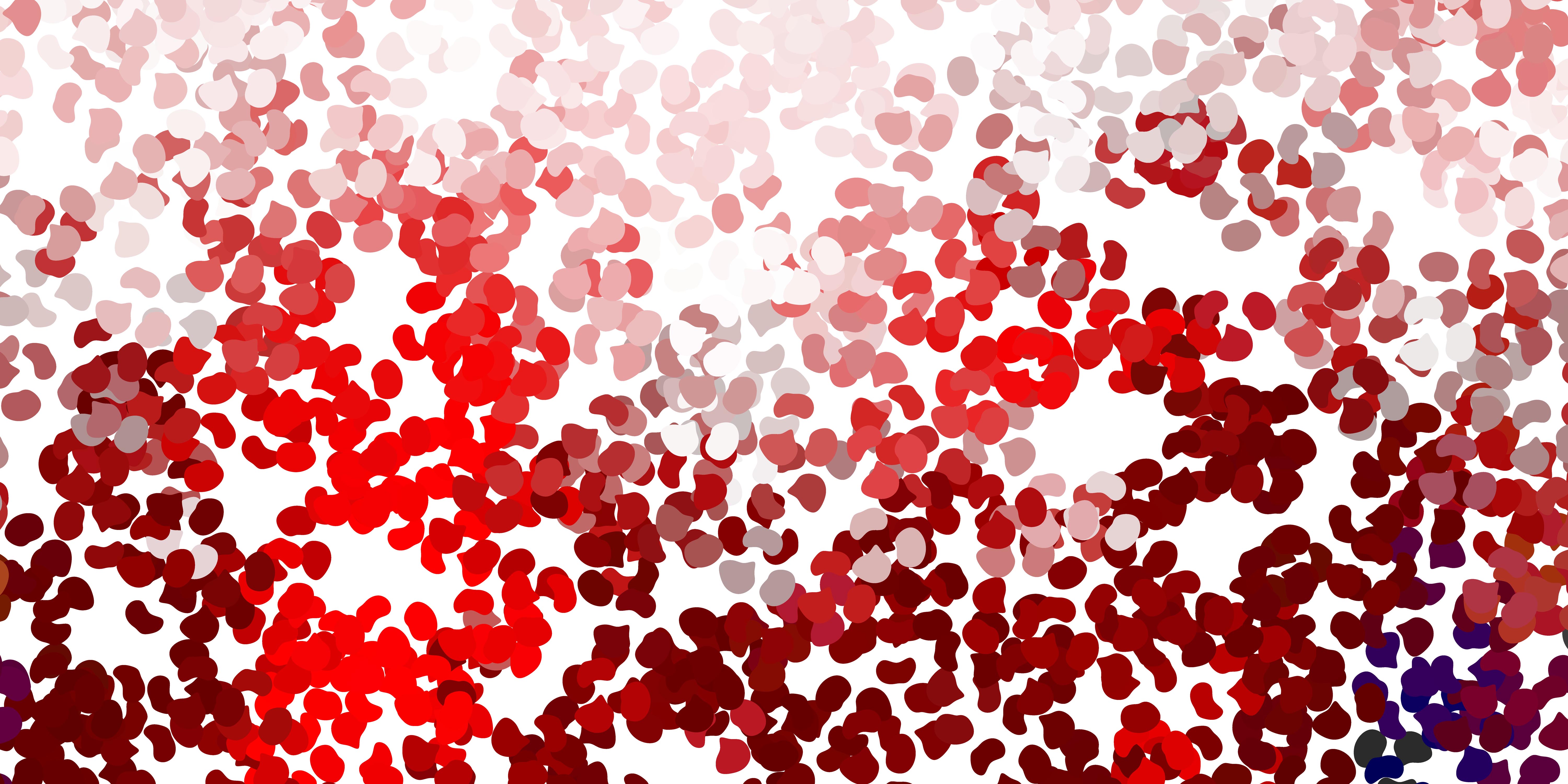 Light Red Vector Pattern With Abstract Shapes 3061357 Vector Art At