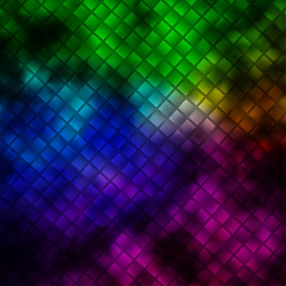 Dark Multicolor Vector Pattern In Square Style 3061869 Vector Art At
