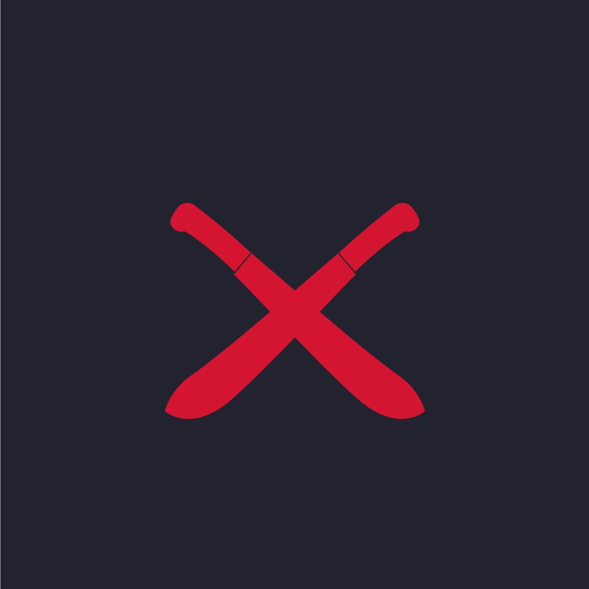 machete crossed, vector 3062607 Vector Art at Vecteezy