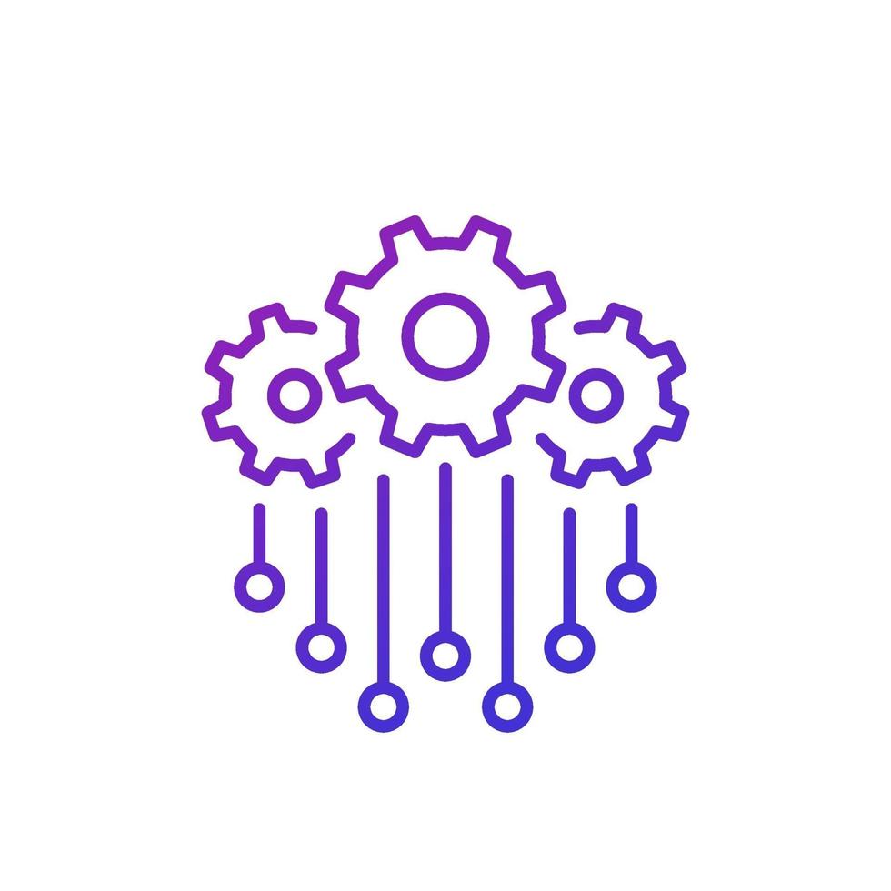 integration line icon, vector design 3062624 Vector Art at Vecteezy