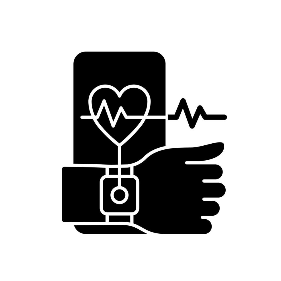 Health tracking black glyph icon 3066029 Vector Art at Vecteezy Health tracking black glyph icon 3066029 Vector Art at Vecteezy