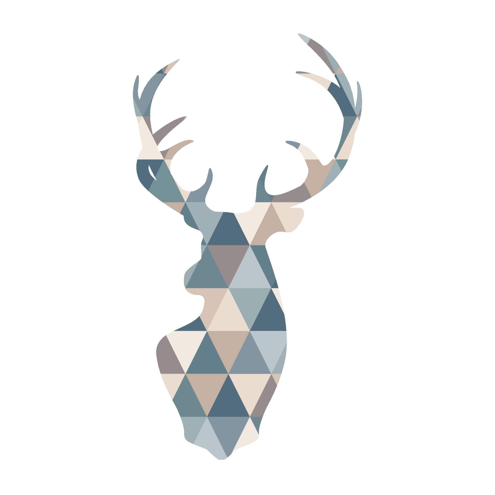 Abstract geometric deer illustration. 3066302 Vector Art at Vecteezy