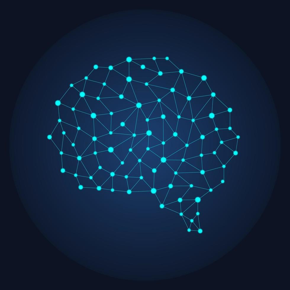 Digital human brain from nodes and connections. neural network 3076851 ... Digital human brain from nodes and connections. neural network 3076851 ...