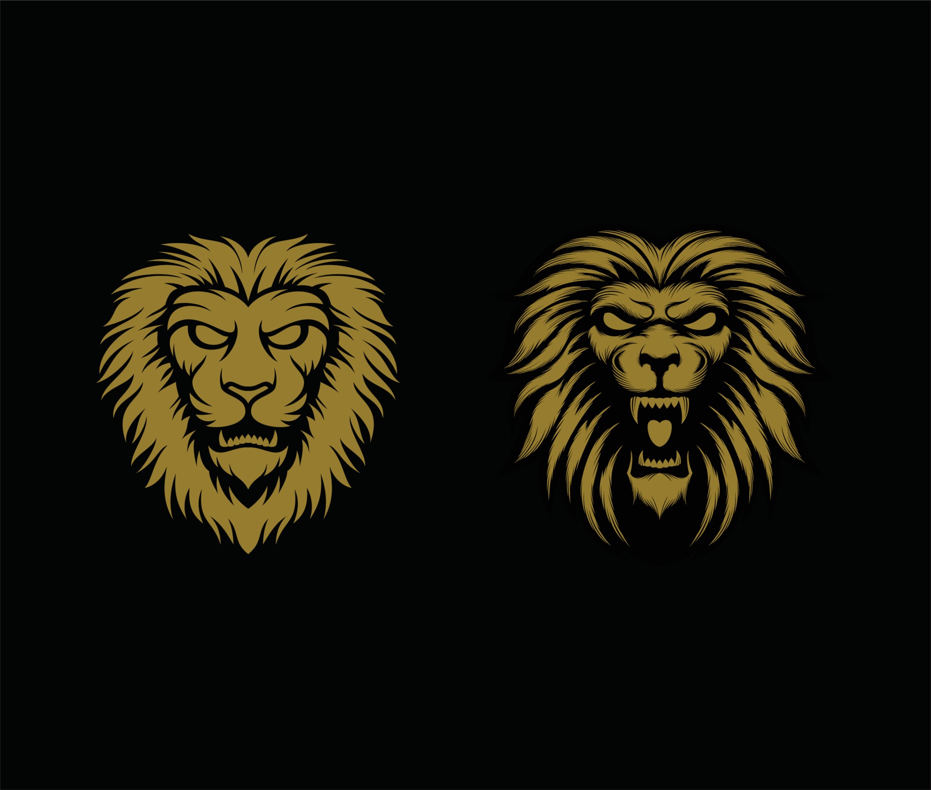 Lion head vector set 3083822 Vector Art at Vecteezy Lion head vector set 3083822 Vector Art at Vecteezy
