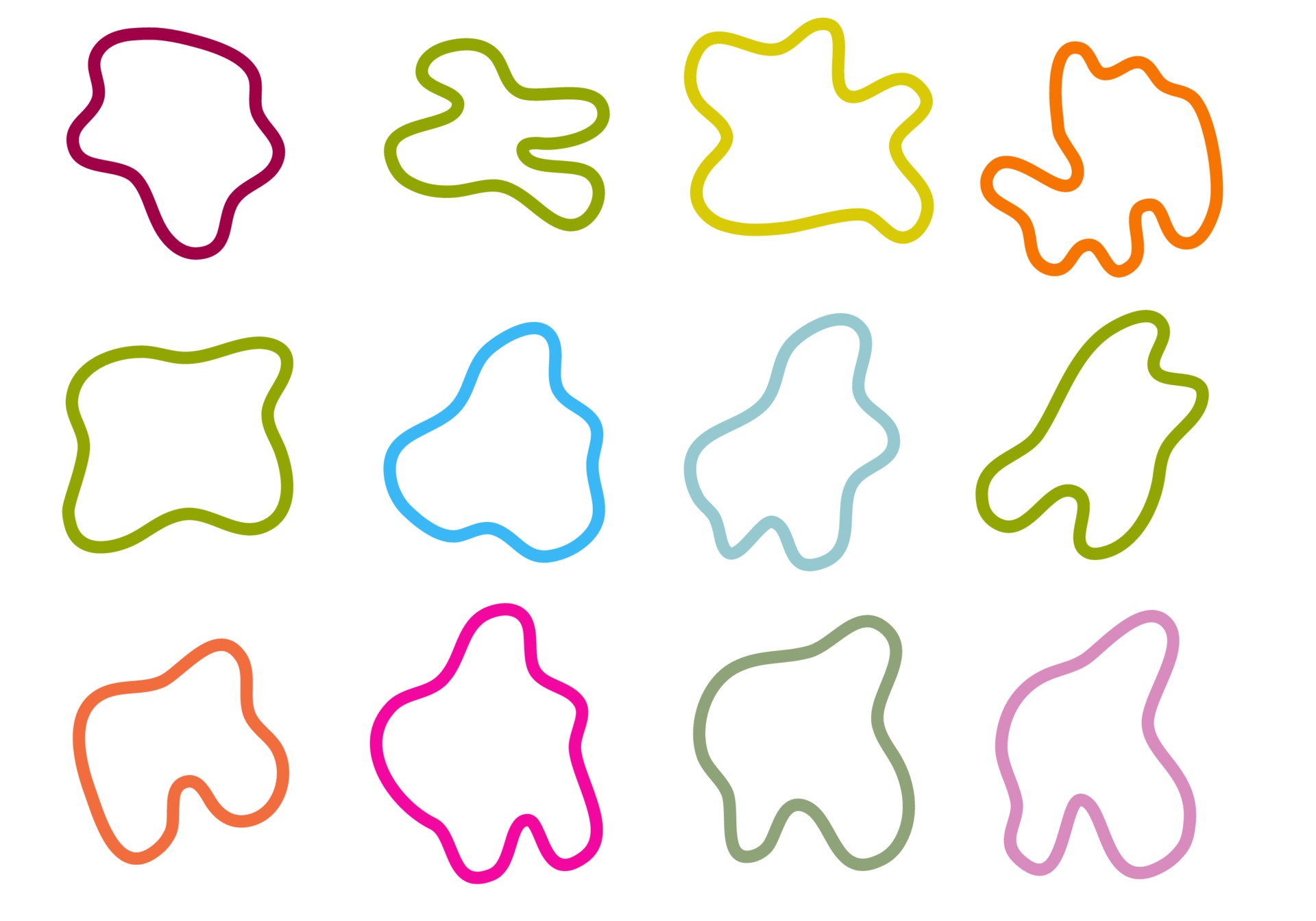 Abstract Line Shape Icon 3084205 Vector Art at Vecteezy