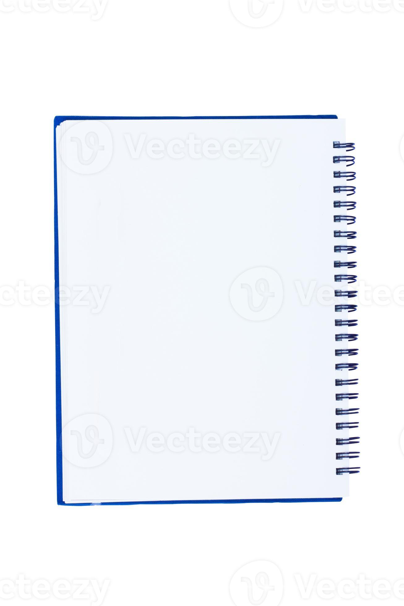 blank notebook isolate on white background 3089124 Stock Photo at Vecteezy