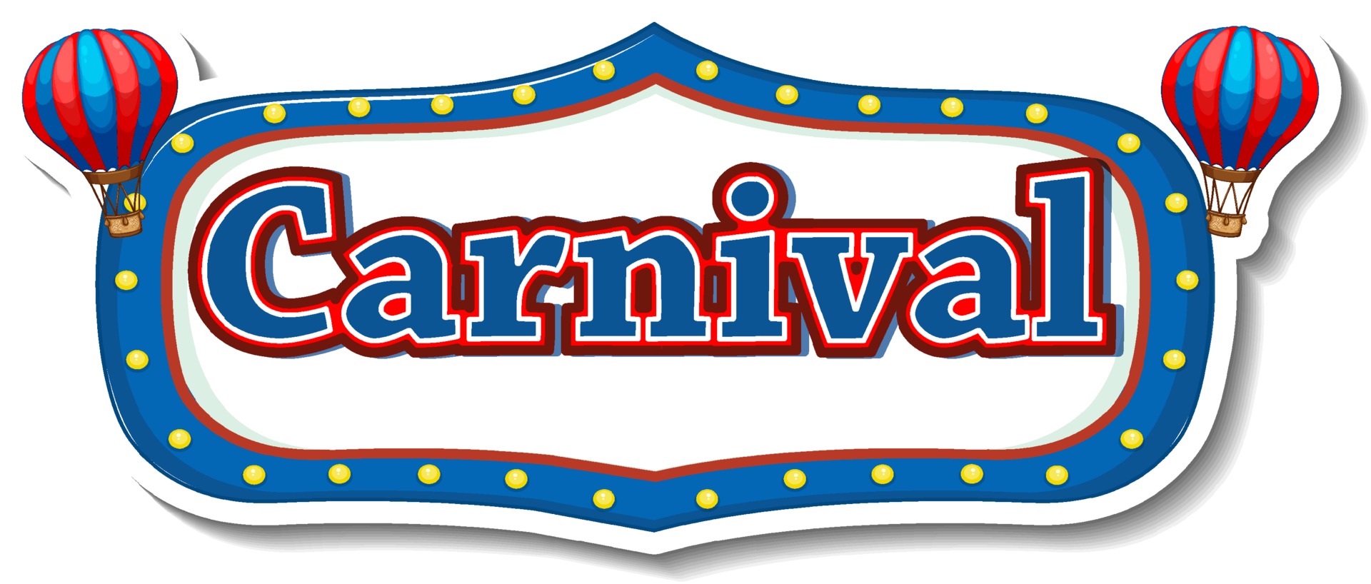 Carnival Signs Template