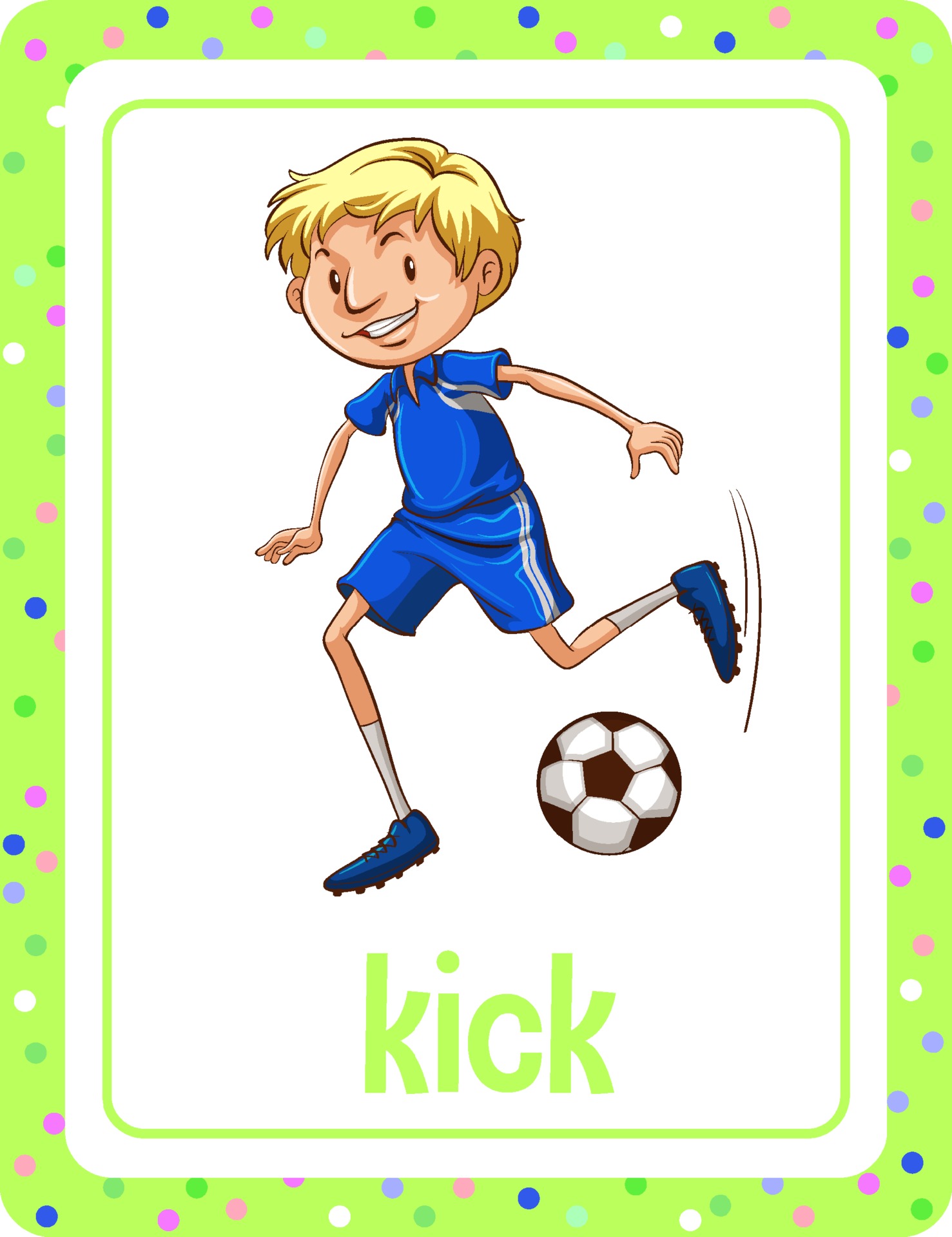 Vocabulary Flashcard With Word Kick 3096565 Vector Art At Vecteezy vocabulary-flashcard-with-word-kick-3096565-vector-art-at-vecteezy